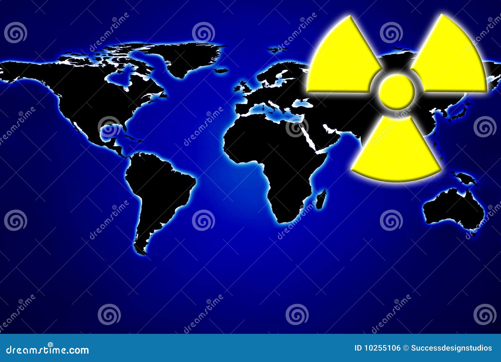 World Nuclear Power stock illustration. Illustration of electricity ...