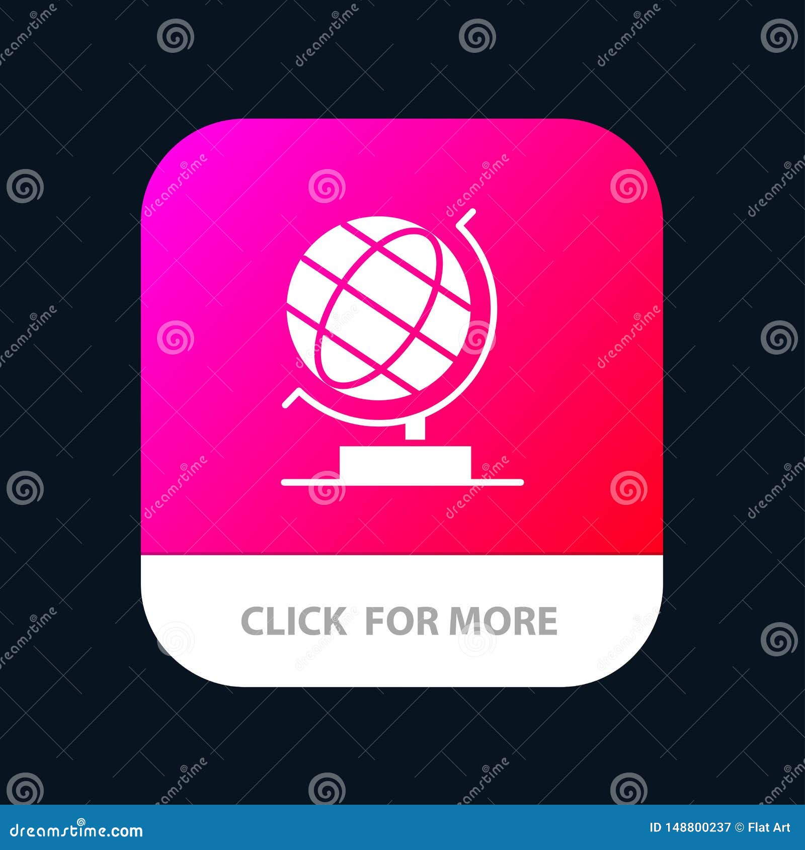 World, Office, Globe, Web Mobile App Icon Design Stock Vector ...