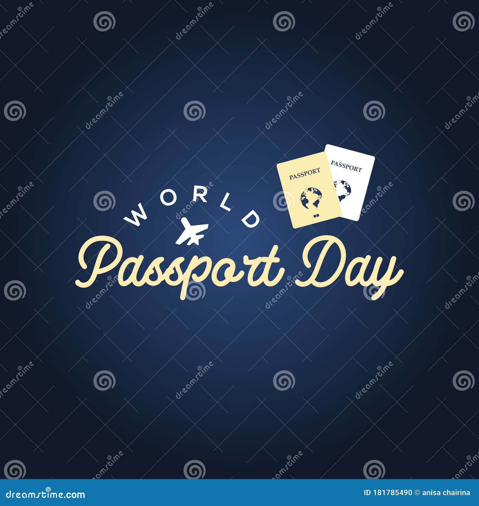 World Passport Day Vector Design Illustration for Celebrate Moment ...