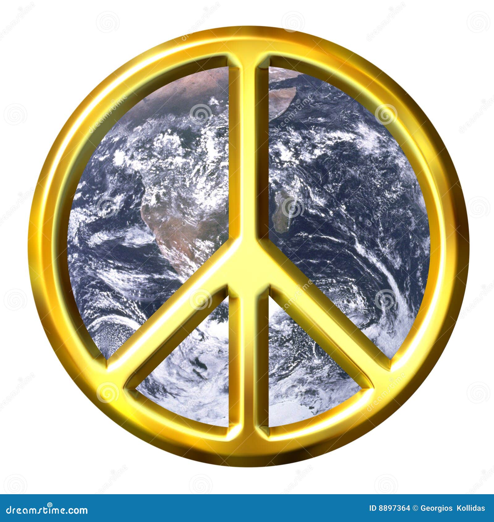 World Peace stock illustration. Illustration of shinning - 8897364