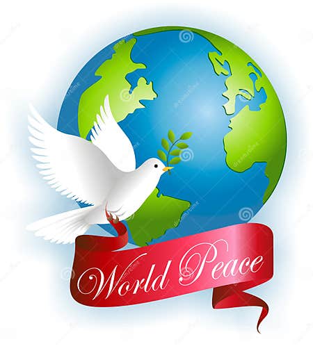 World Peace stock illustration. Illustration of green - 9328738
