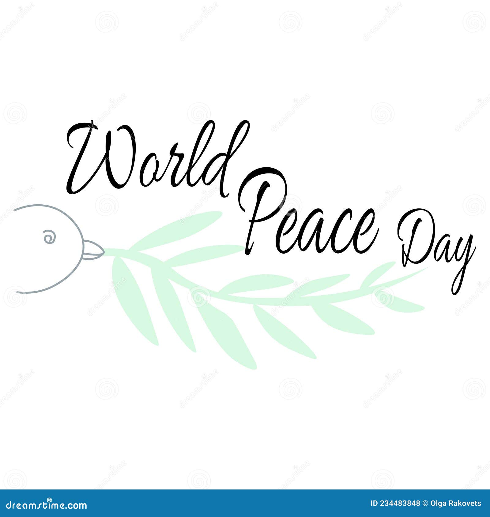 World Peace Day, Idea for Poster, Banner, Flyer or Postcard Stock ...