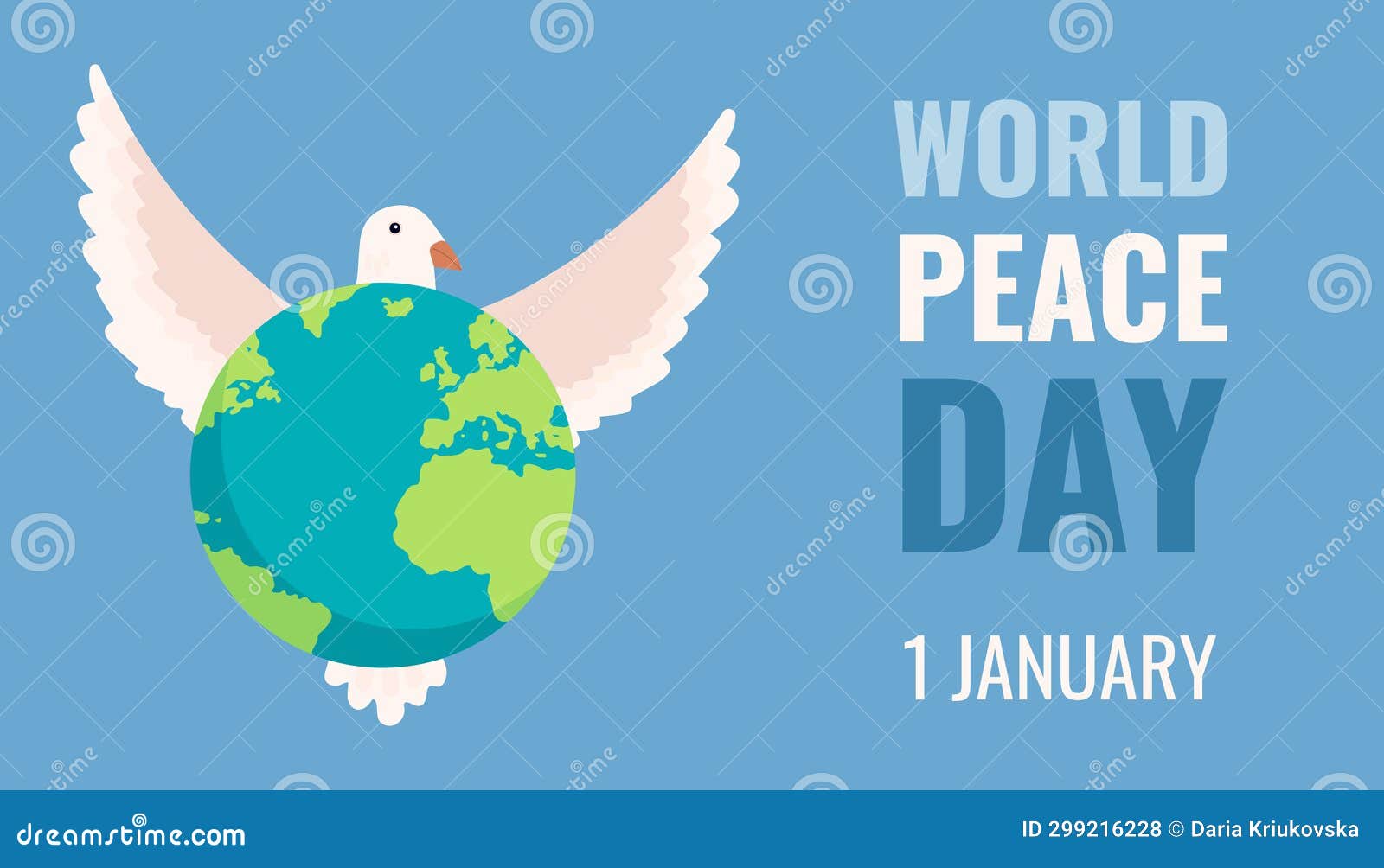 World Peace Day. Vector Illustration for Banners, Posters, Wallpapers ...
