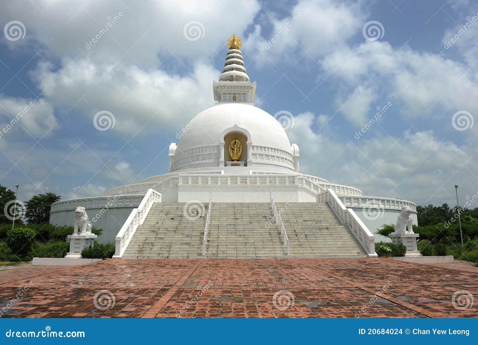 World Peace Pagoda stock photo. Image of asia, temple - 20684024