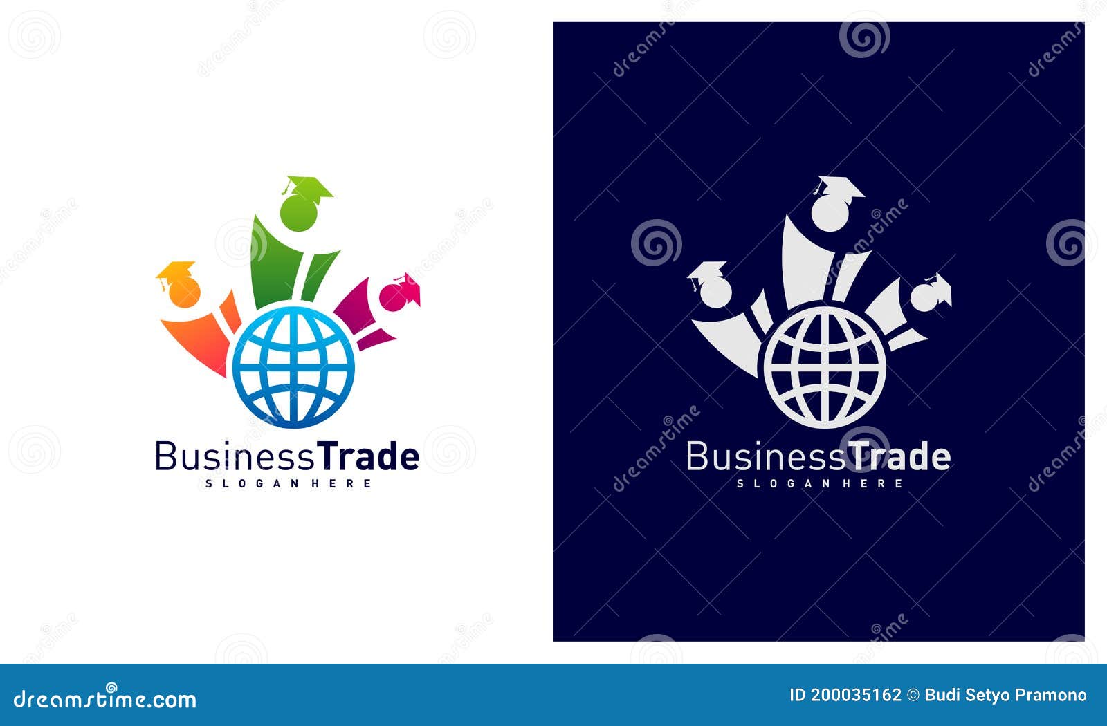World People Logo Design Vector, Colorful People Logo Design Template ...