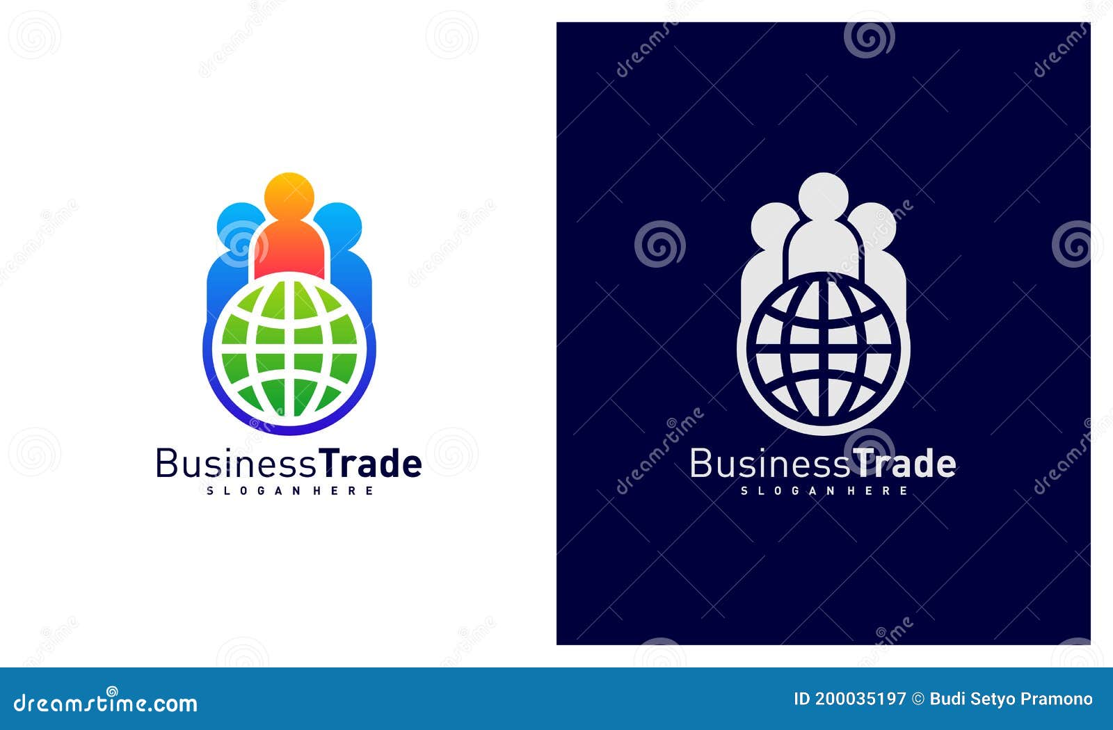 World People Logo Design Vector, Colorful People Logo Design Template ...