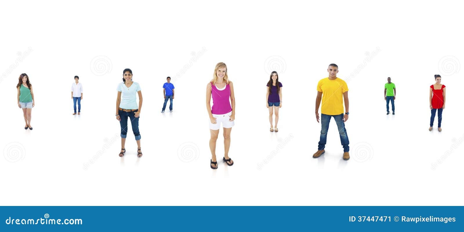 World People on White Background Stock Image - Image of cheerful ...