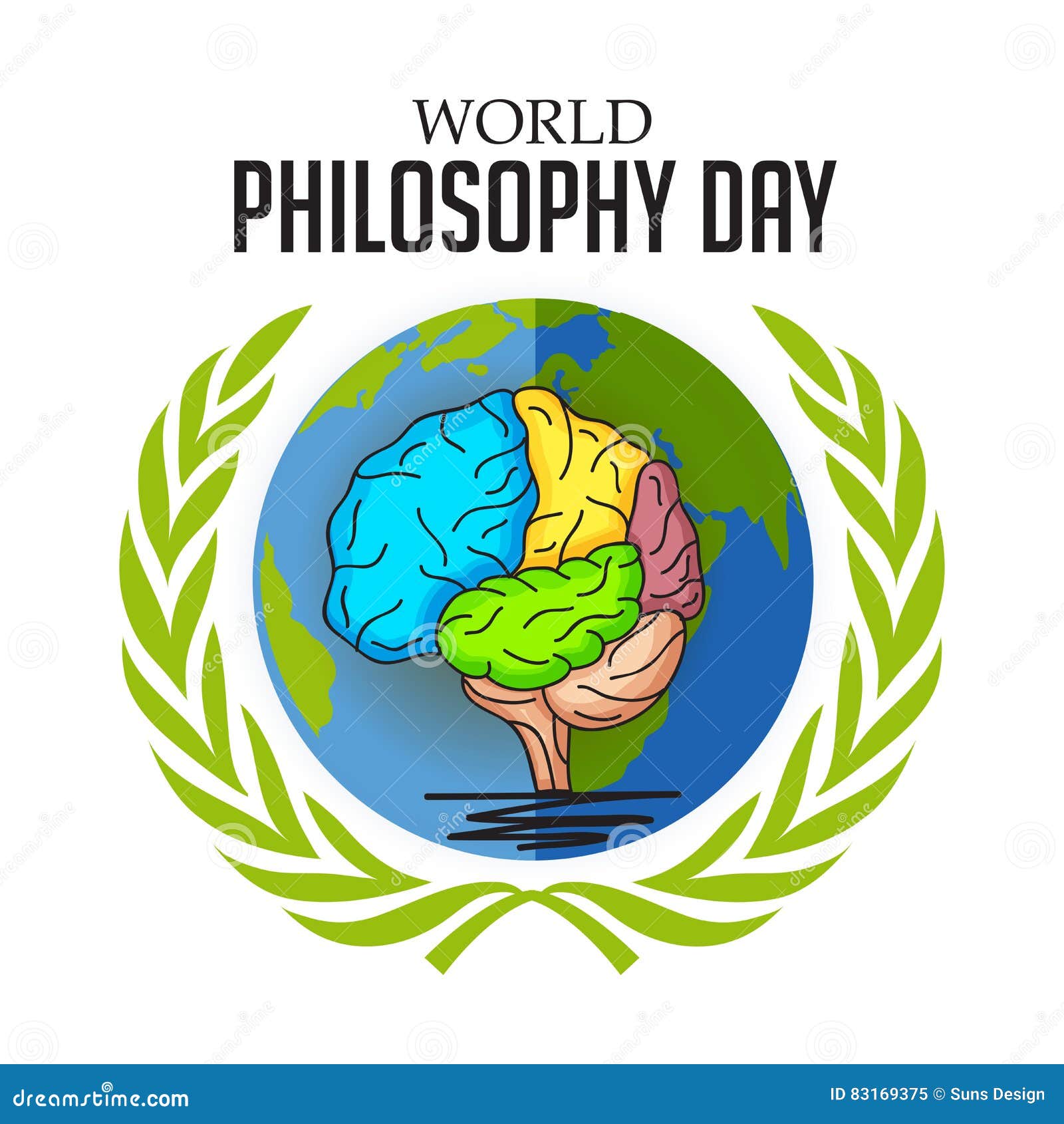 World Philosophy Day. stock illustration. Illustration of concept ...