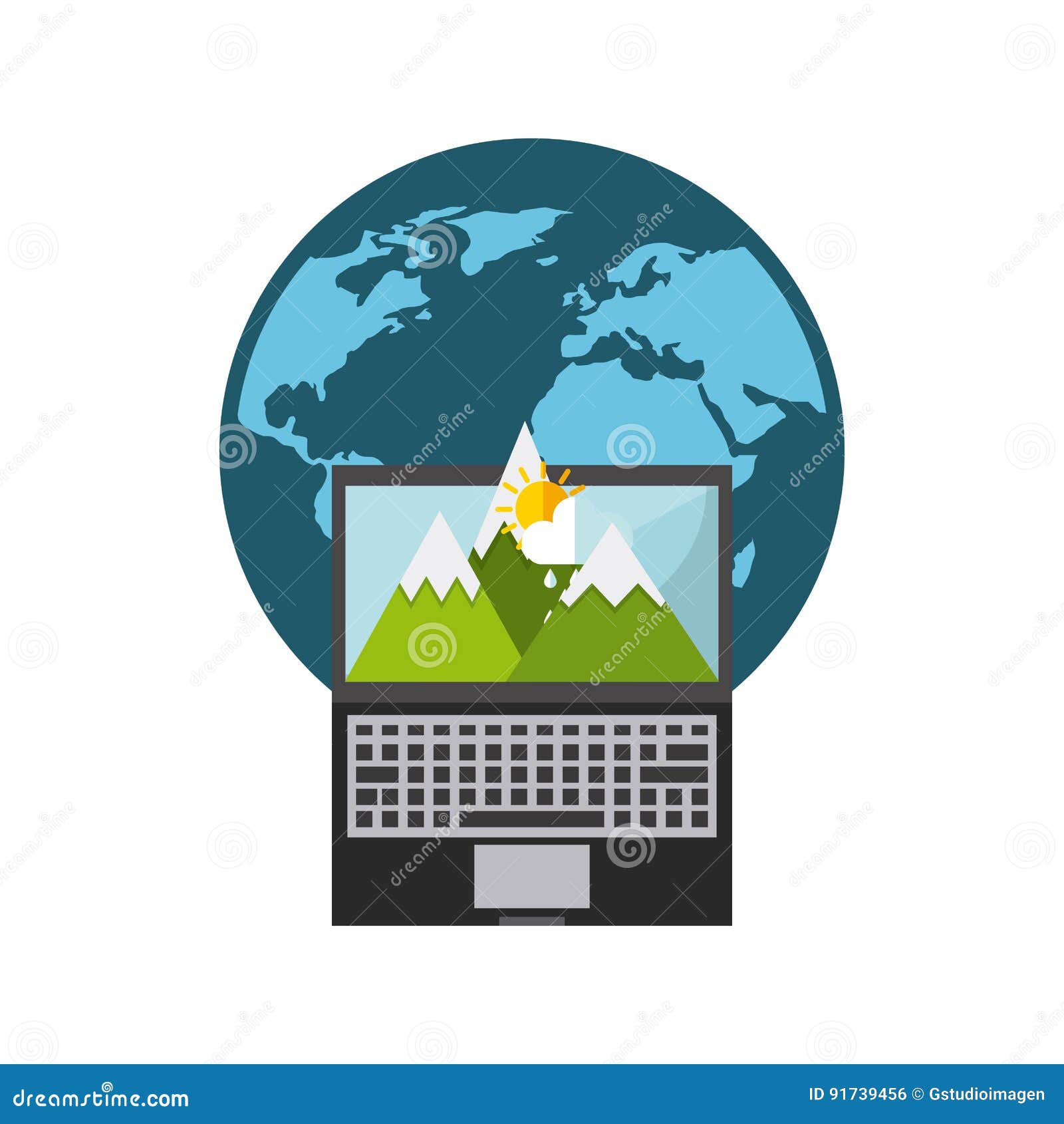 World Planet Earth Community Stock Vector - Illustration of background ...