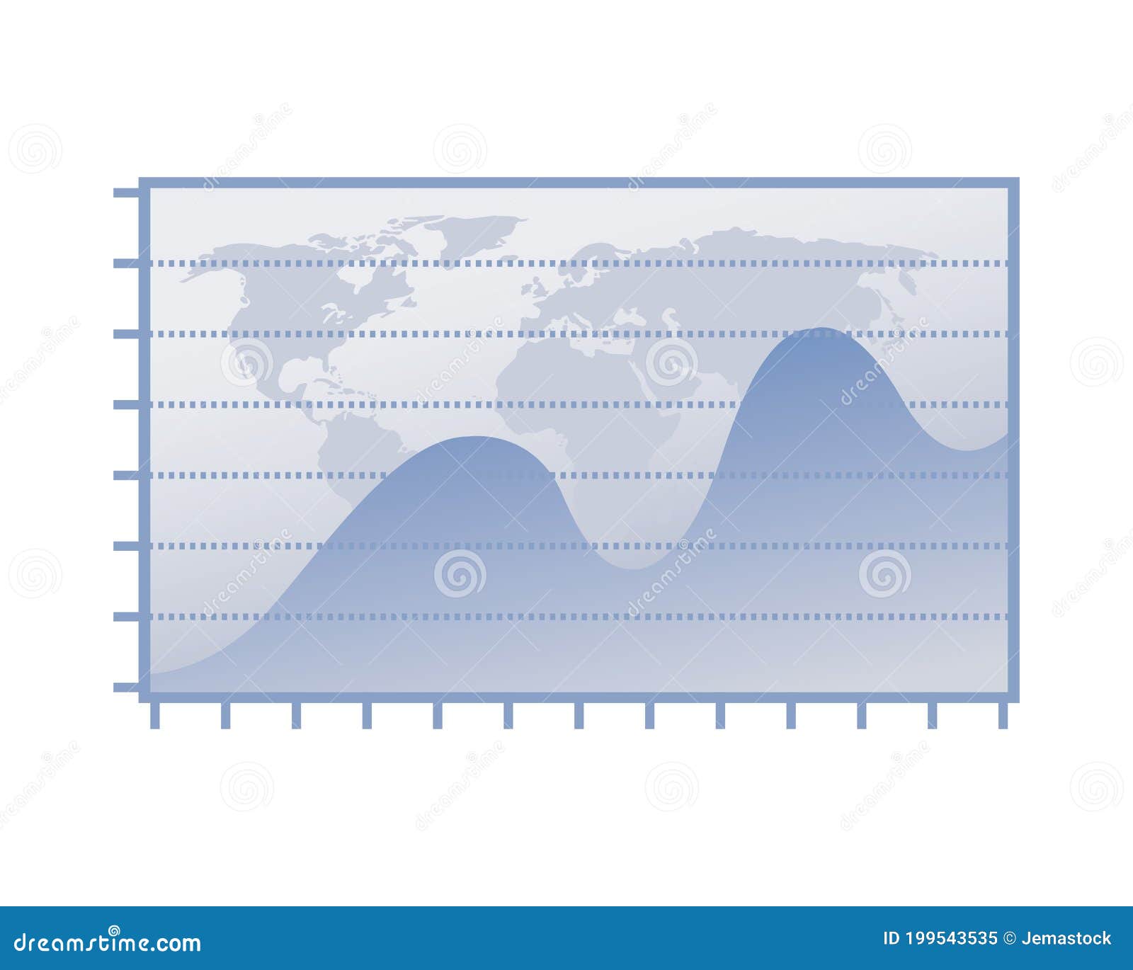 World Planet Earth Infographic Statistics Stock Vector - Illustration ...