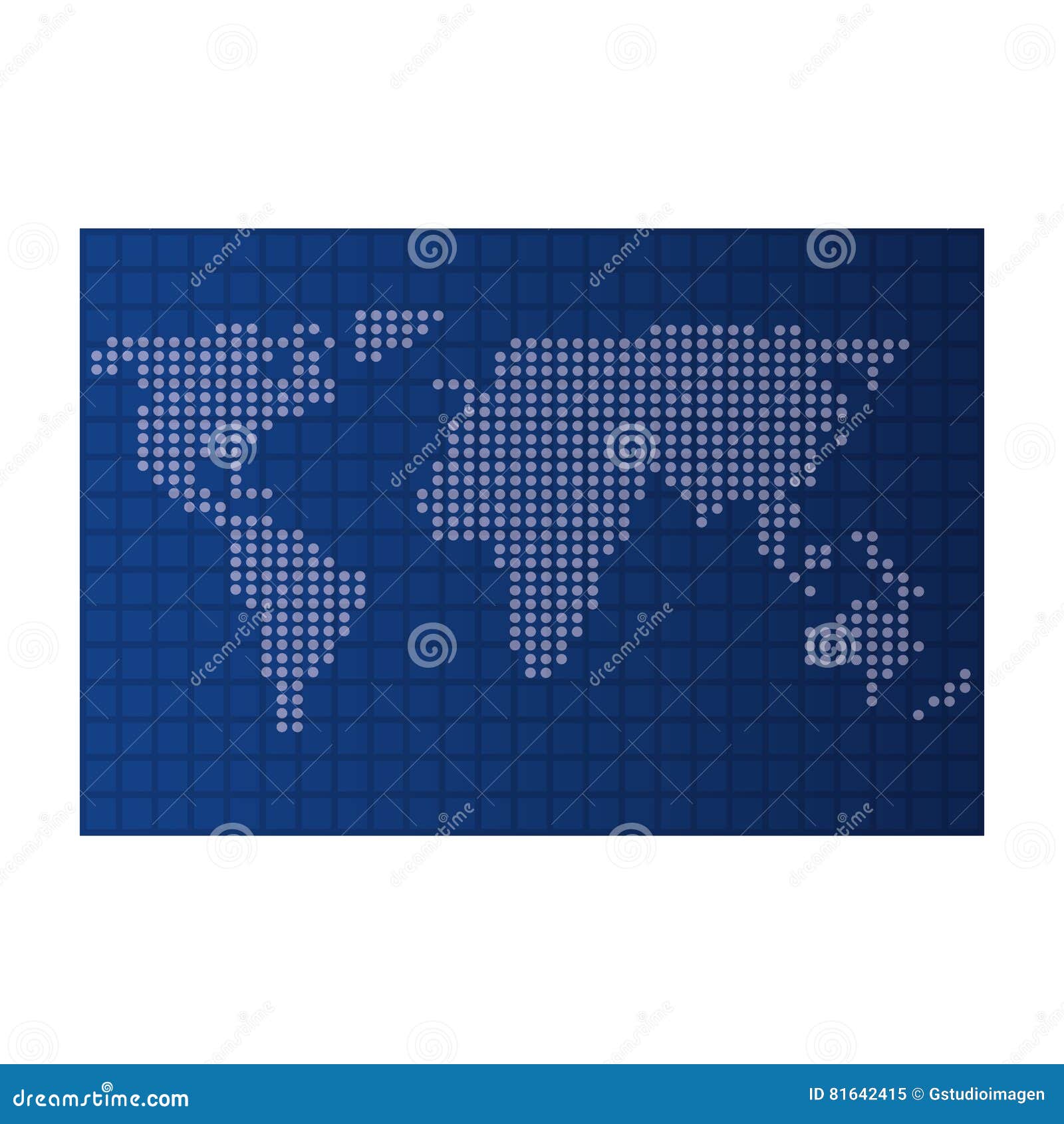 World planet earth map stock vector. Illustration of globe - 81642415