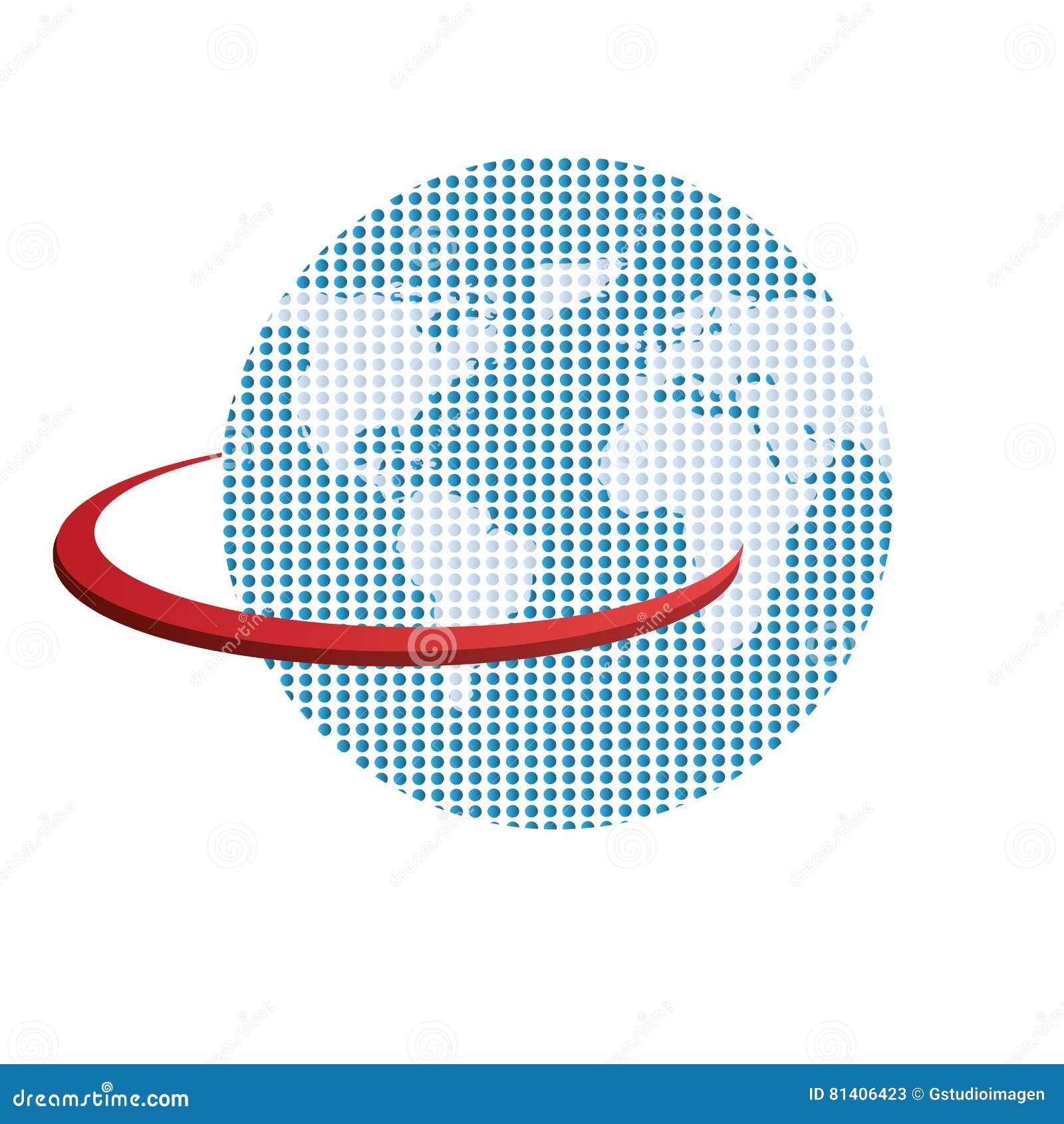 World planet emblem icon stock vector. Illustration of business - 81406423