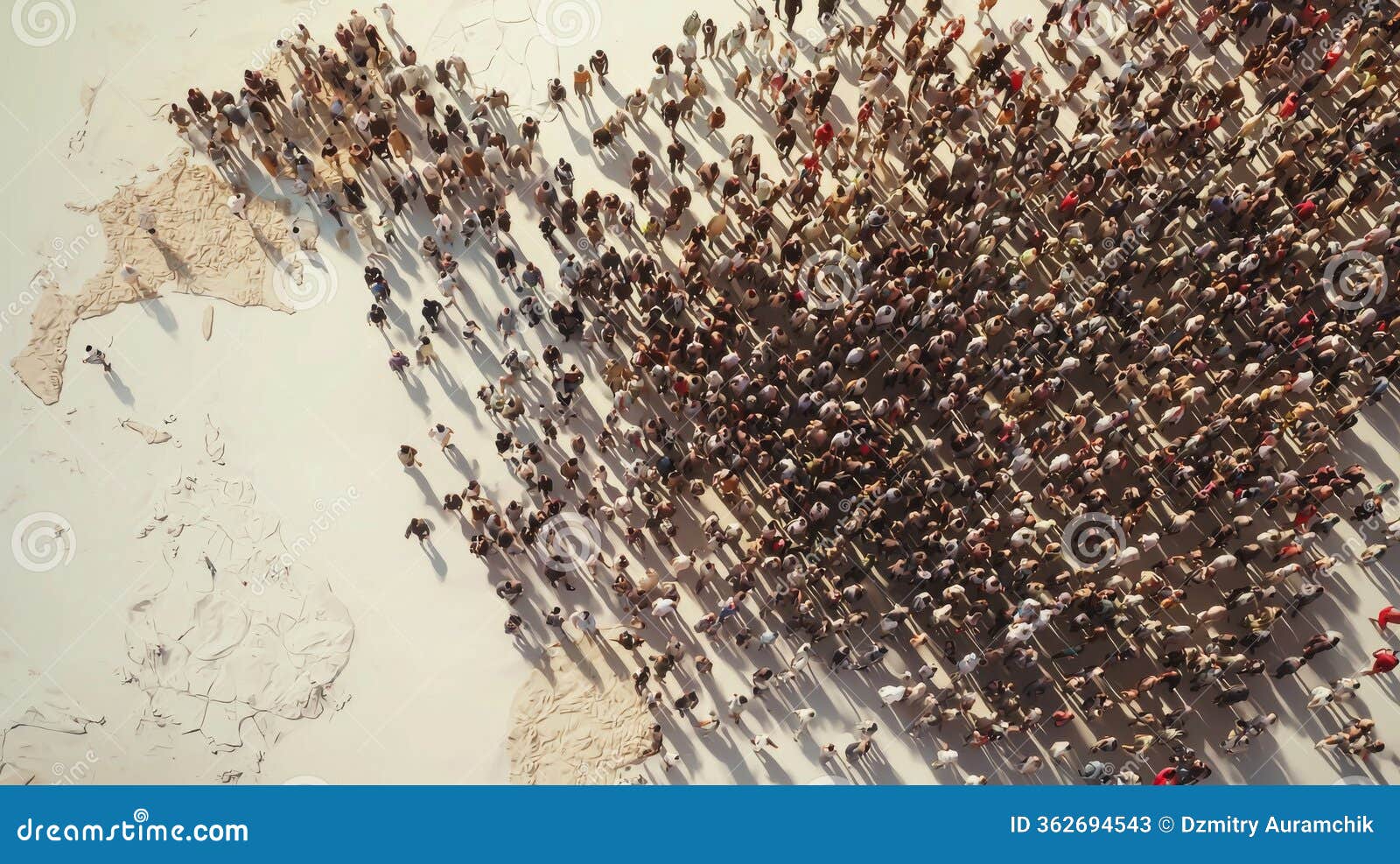 For World Population Day, a Creative Concept Features a Large, Diverse ...