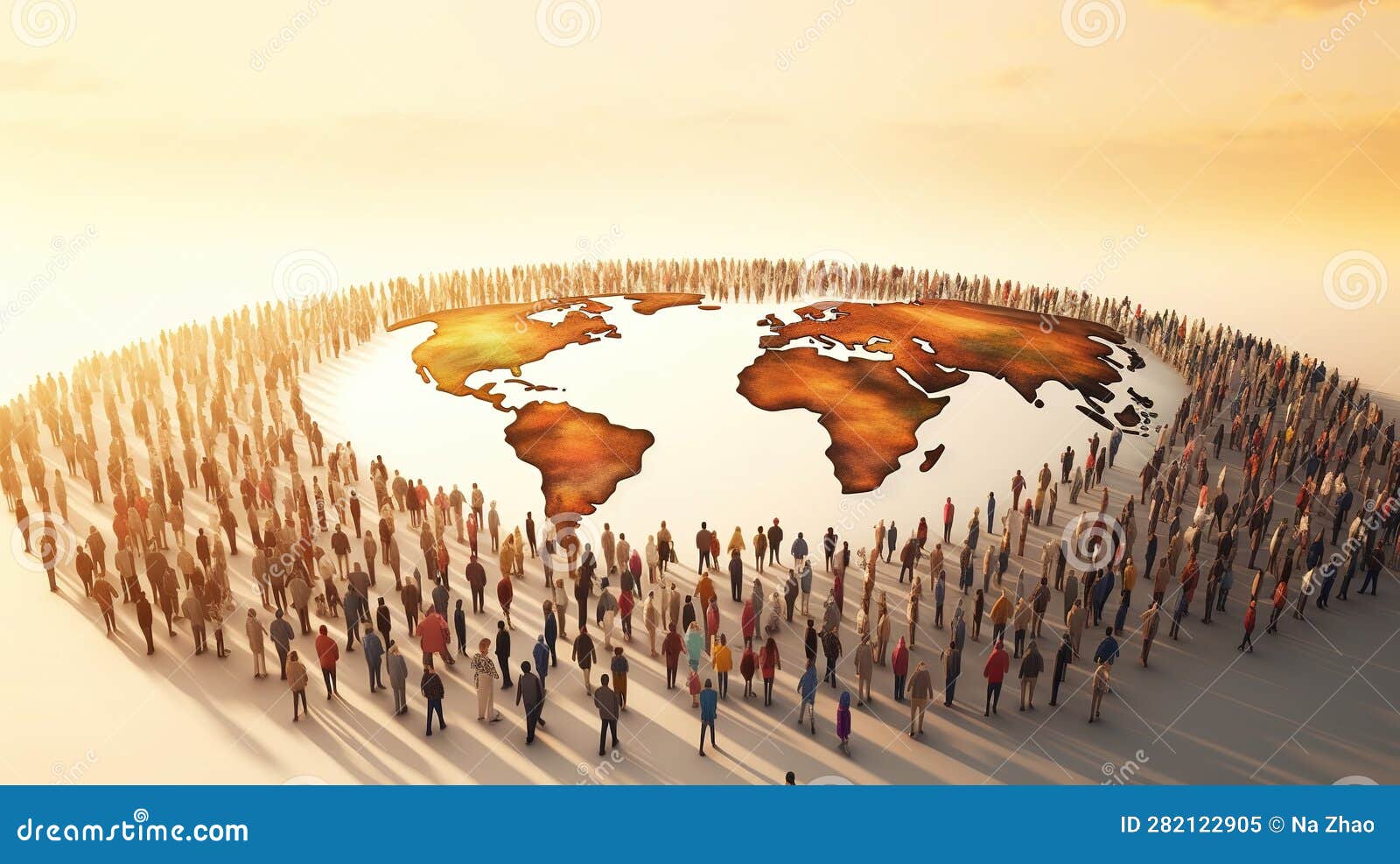 World Population Day Illustrations Generated from Population ...