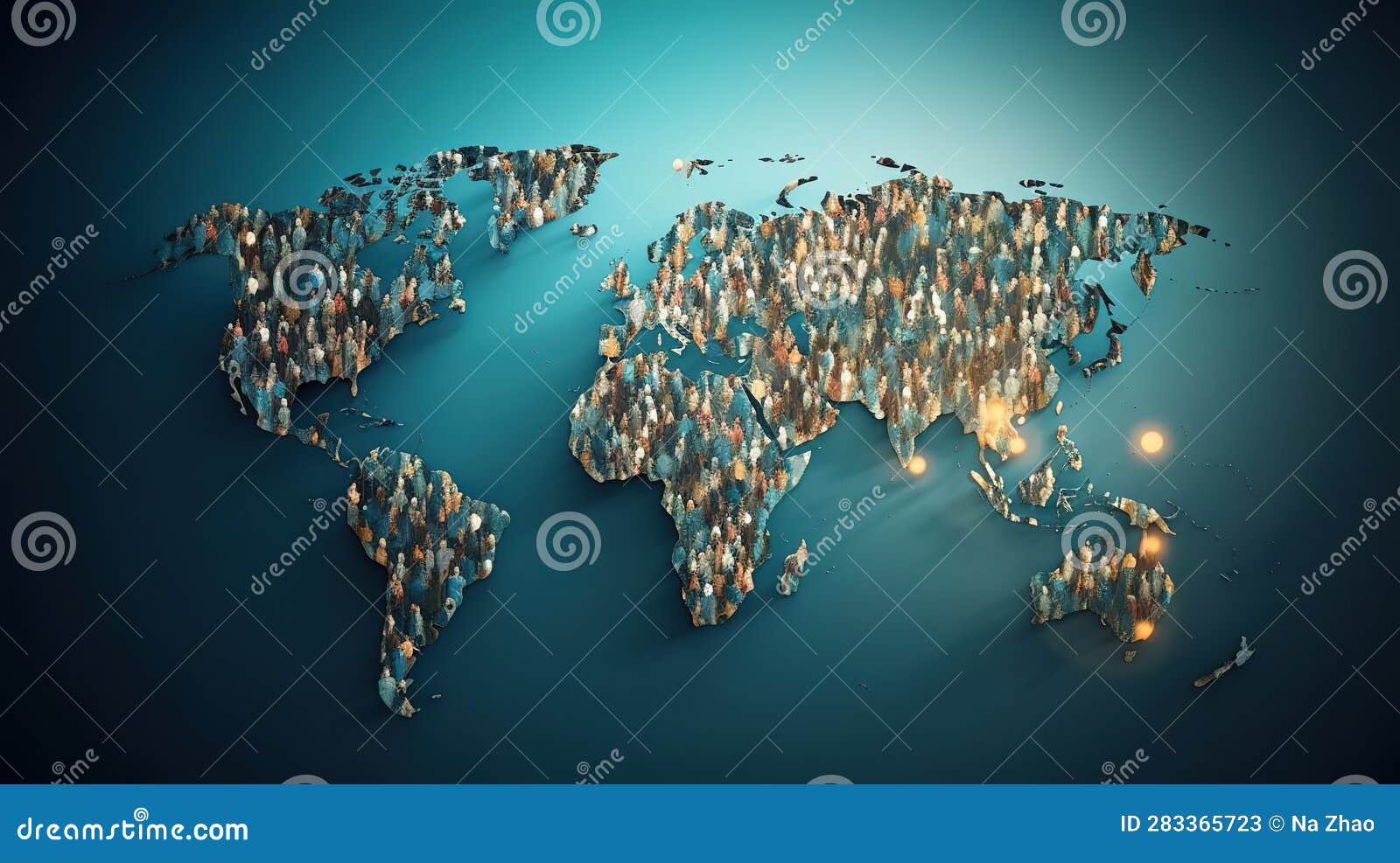 World Population Day Illustrations Generated from Population ...