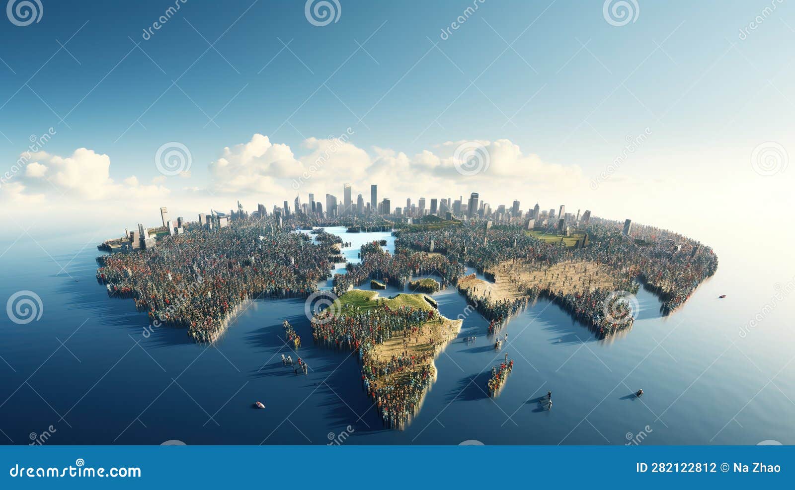 World Population Day Illustrations Generated from Population ...