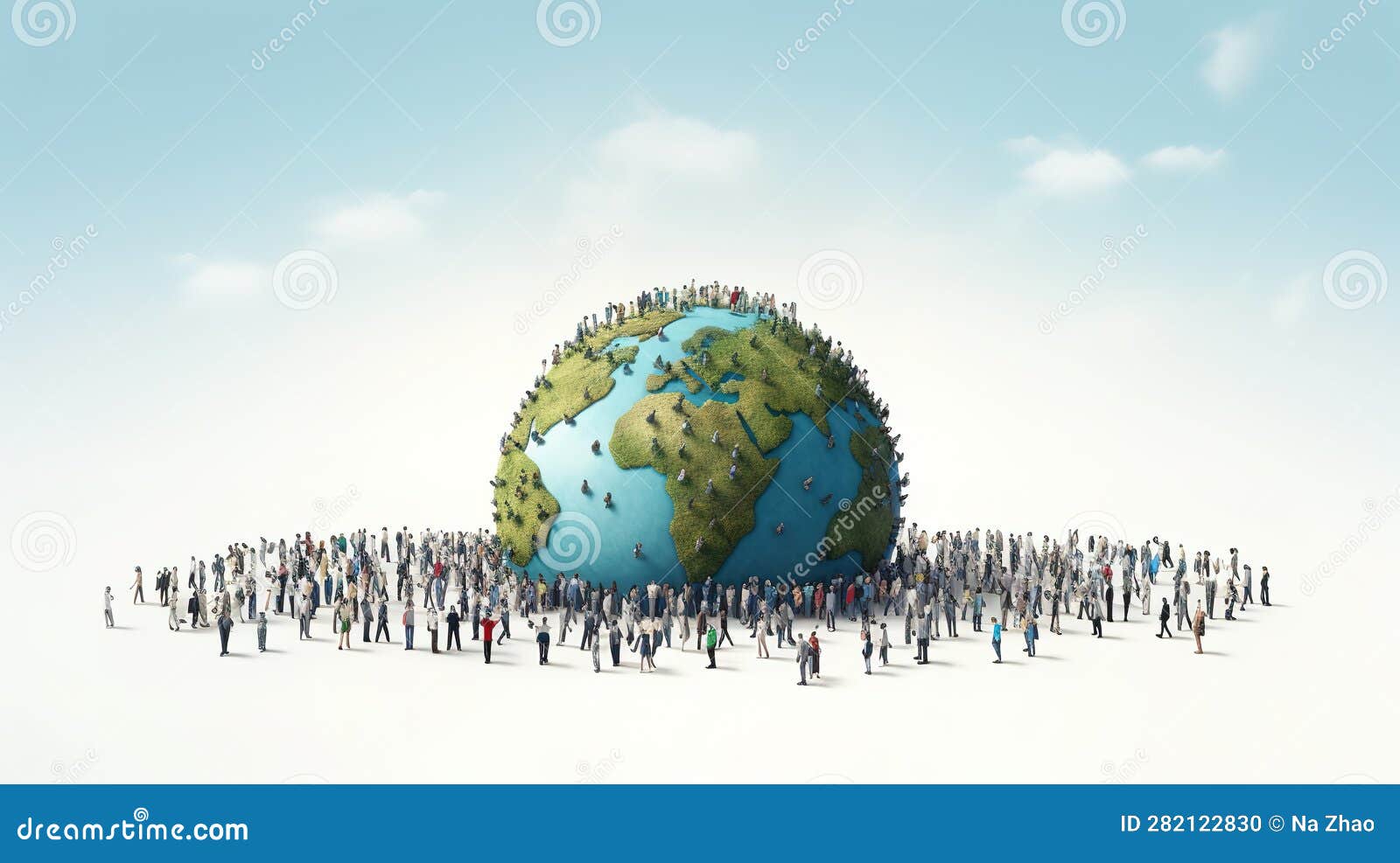 World Population Day Illustrations Generated from Population ...