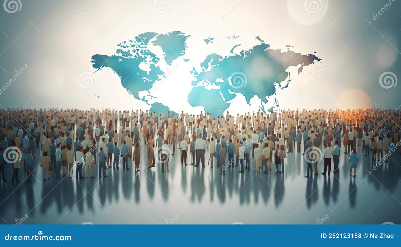 World Population Day Illustrations Generated from Population ...