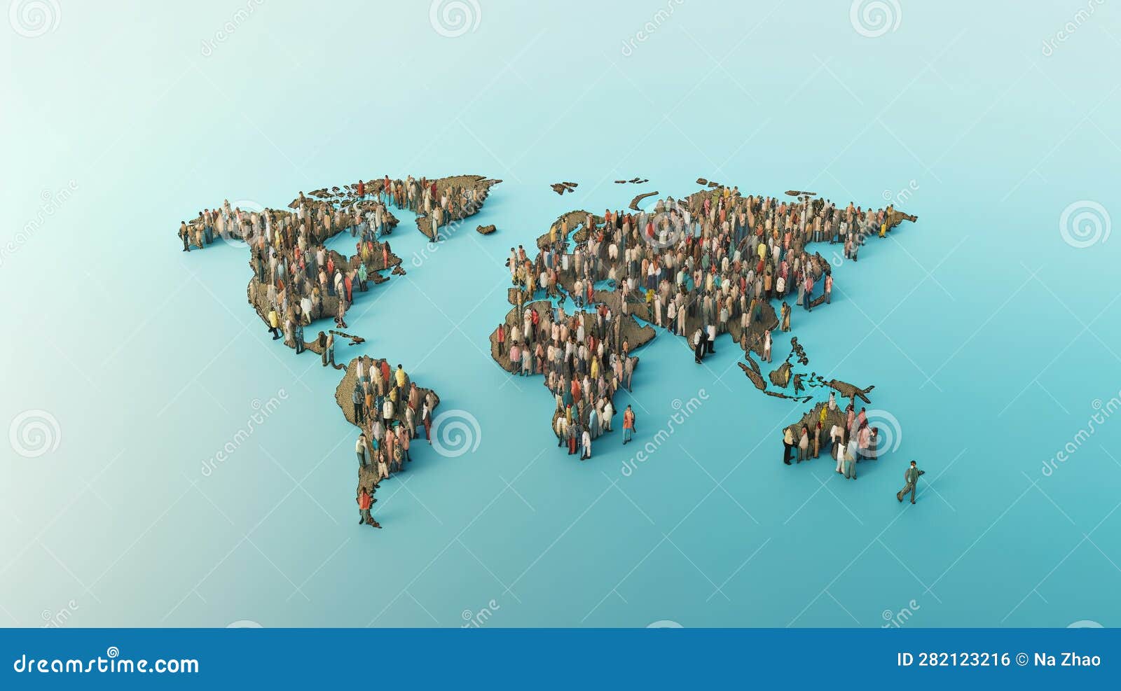 World Population Day Illustrations Generated from Population ...