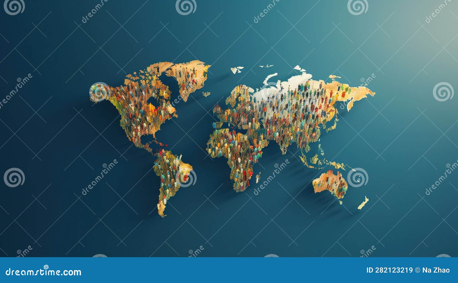 World Population Day Illustrations Generated from Population ...