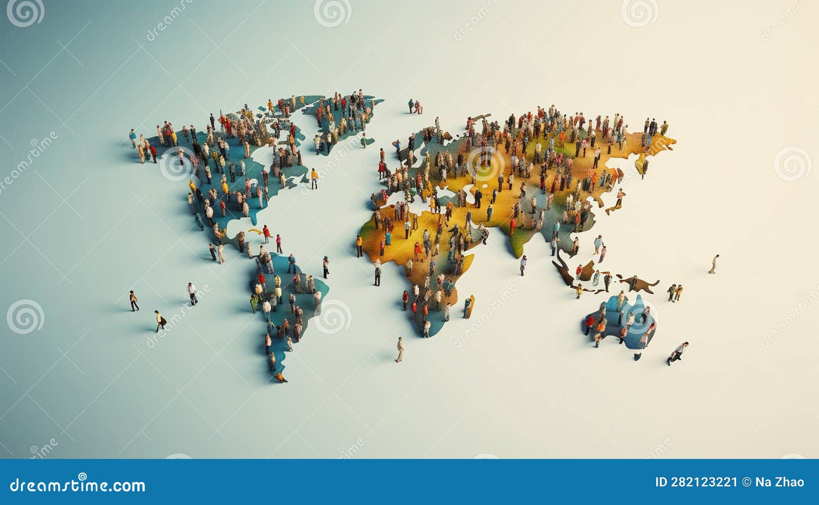 World Population Day Illustrations Generated from Population ...