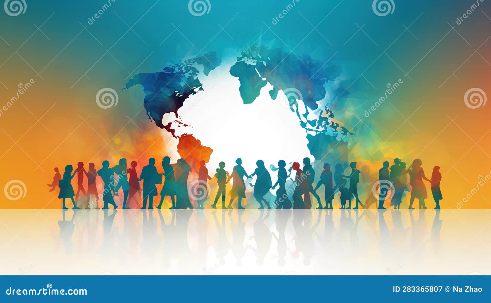 World Population Day Illustrations Generated from Population ...