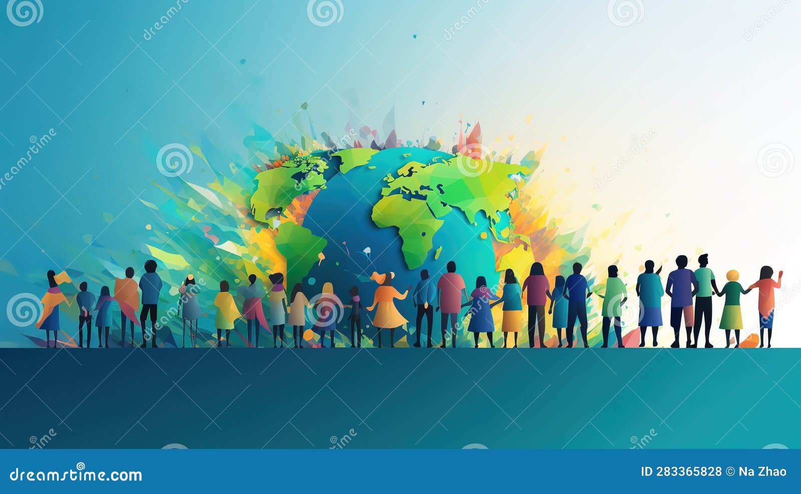 World Population Day Illustrations Generated from Population ...