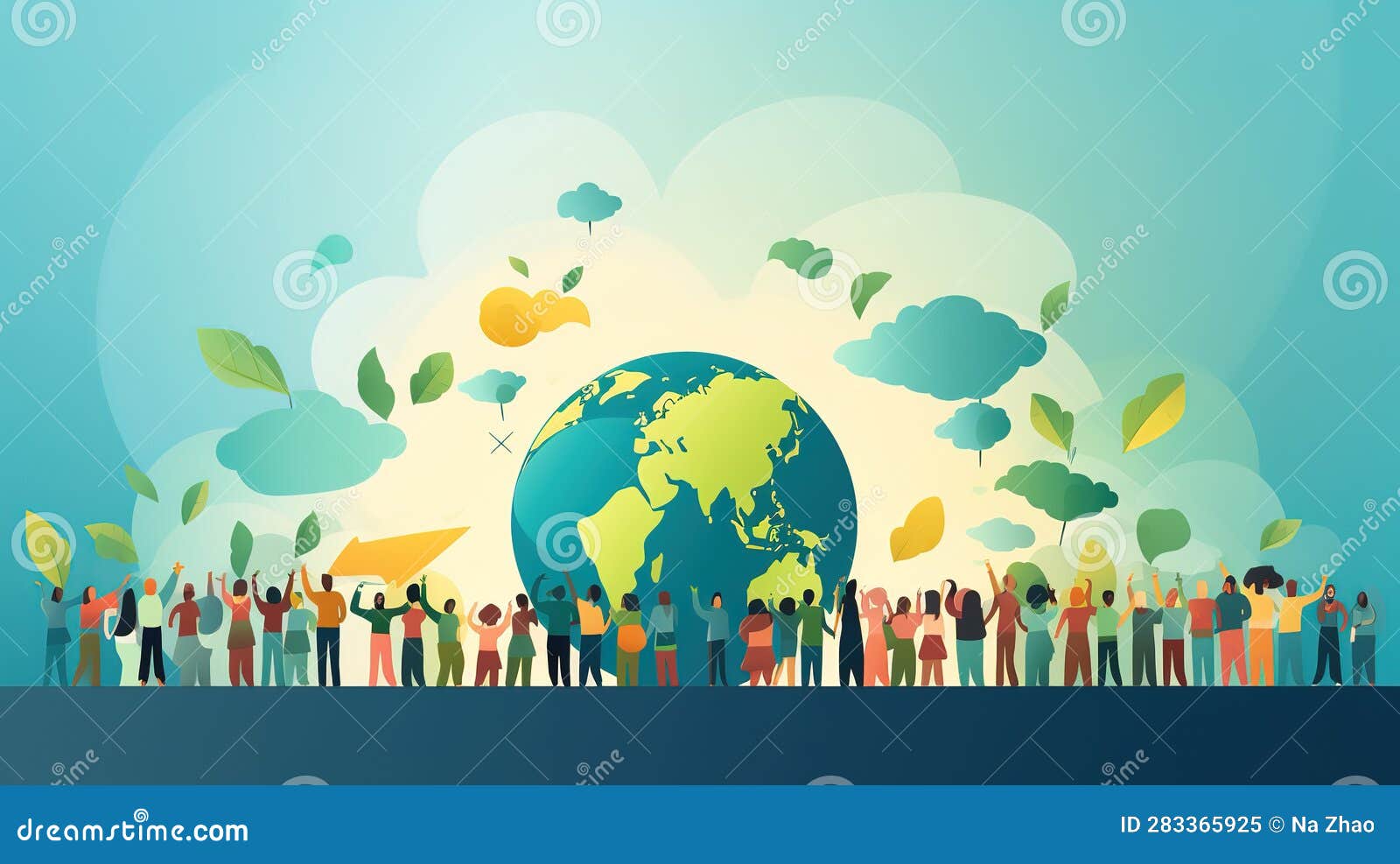 World Population Day Illustrations Generated from Population ...