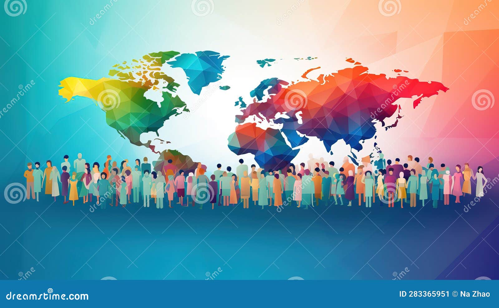 World Population Day Illustrations Generated from Population ...