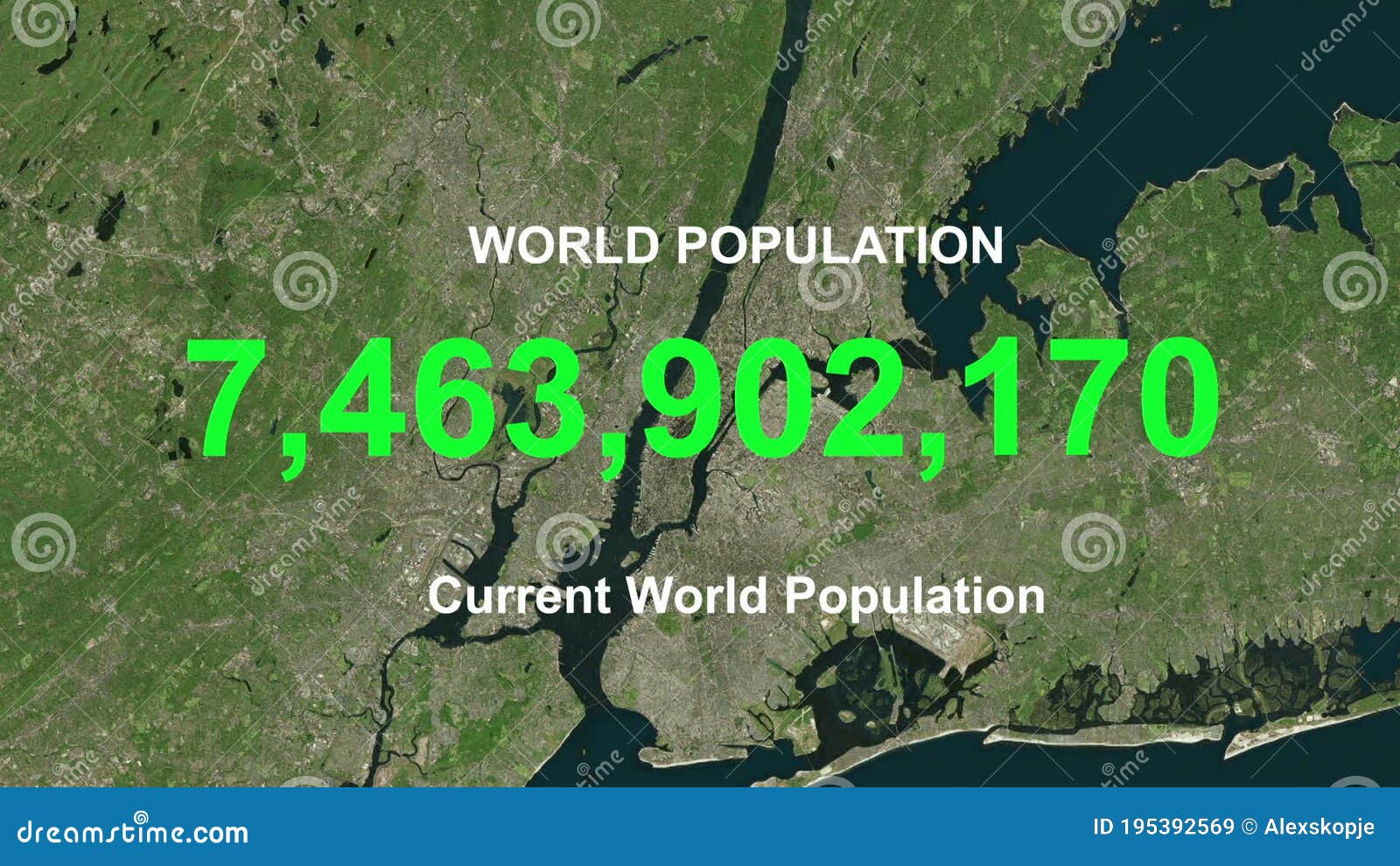 World Population Stats Counting Stock Video - Video of industry ...