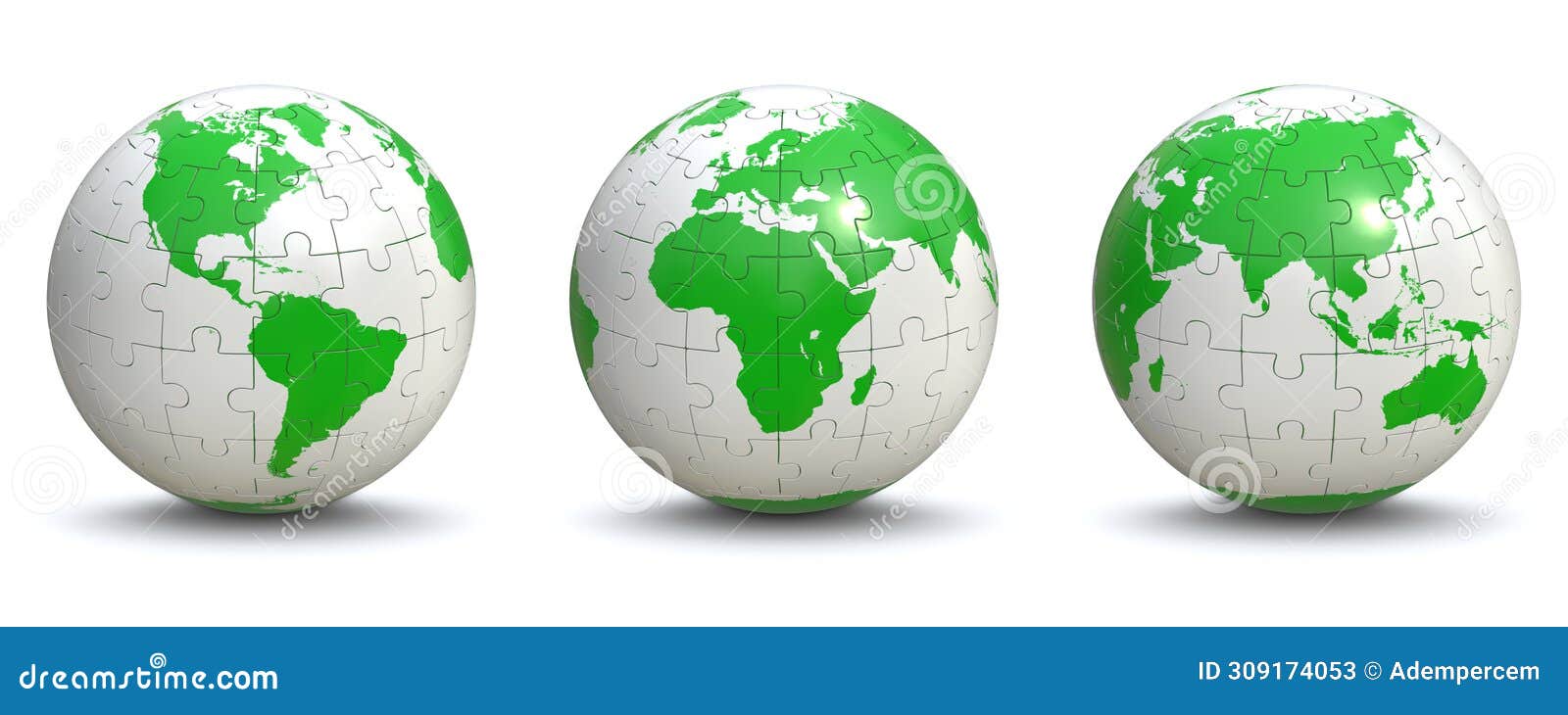 World Puzzle Globe stock illustration. Illustration of intelligence ...