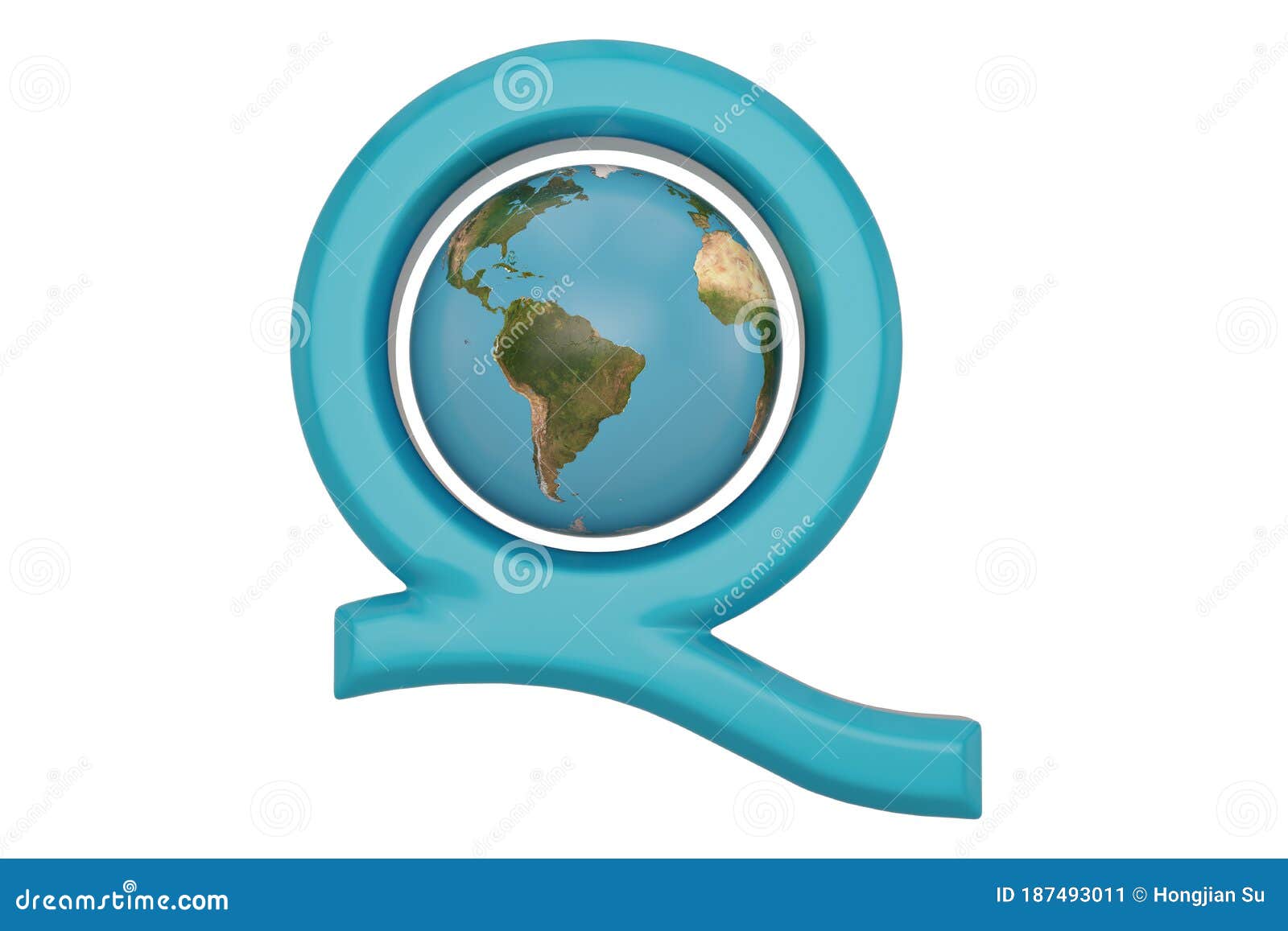 World Quality Day Concept 3D Logo on White Background. 3D Illustration ...