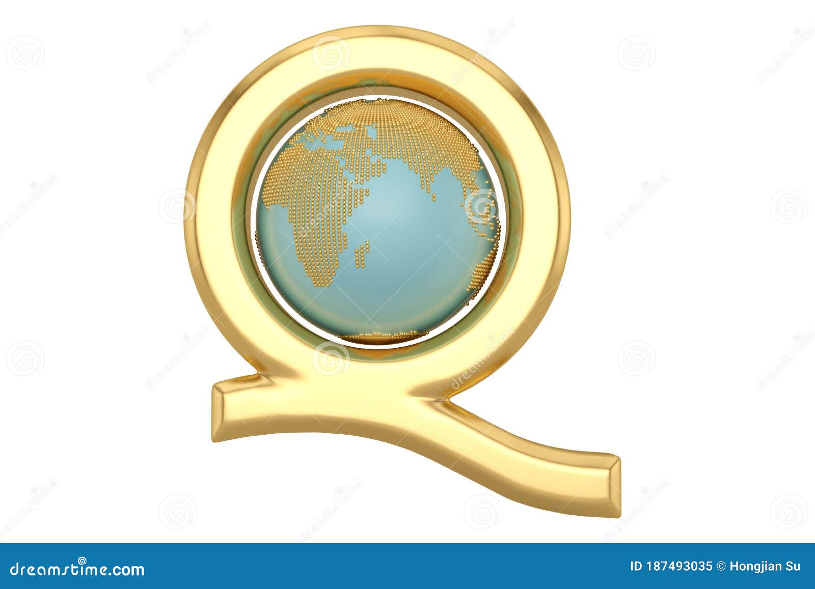 World Quality Day Concept 3D Logo on White Background. 3D Illustration ...