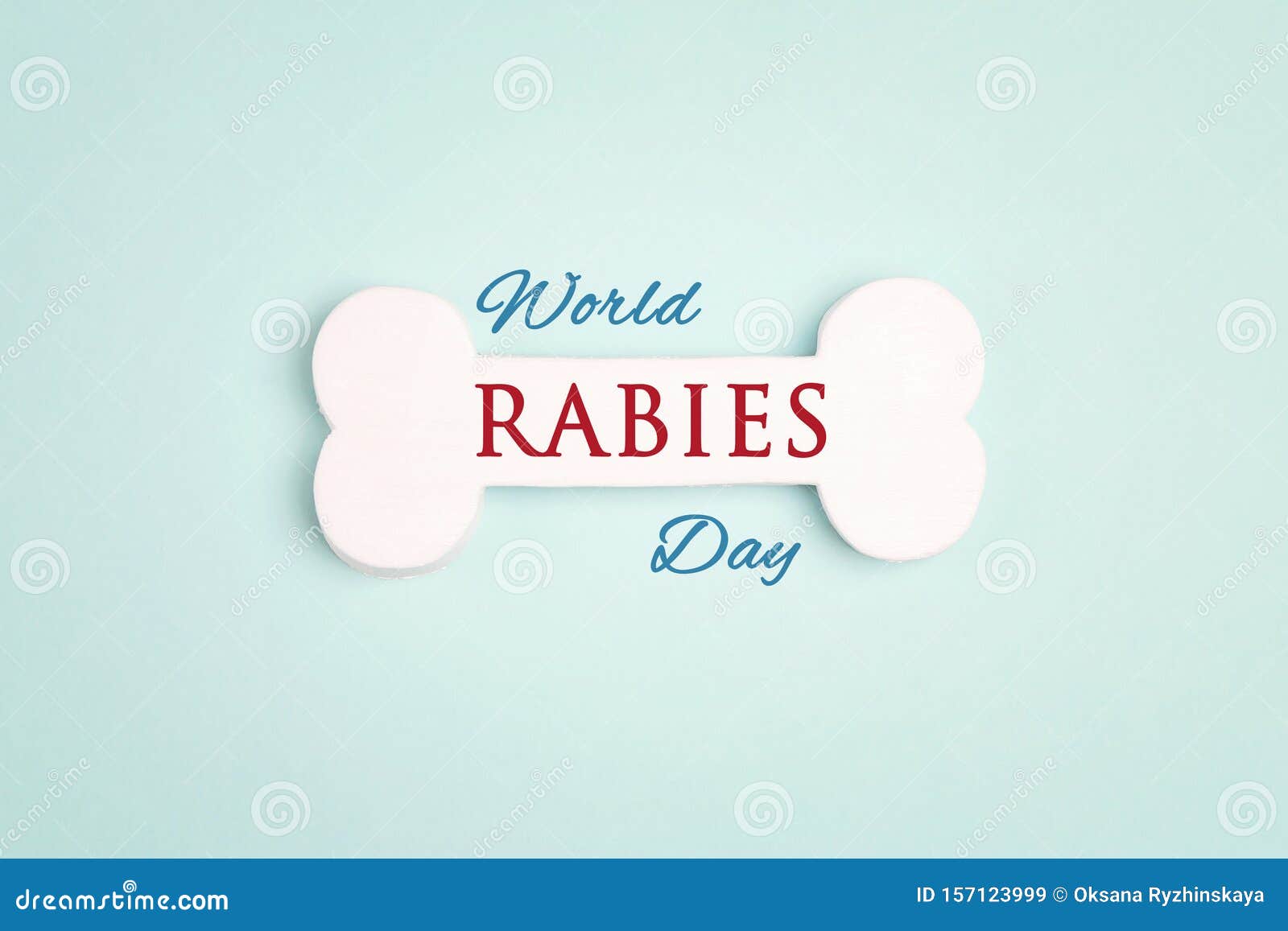 World Rabies Day Banner With Paper Cut Dog And Bone On Pastel Color ...