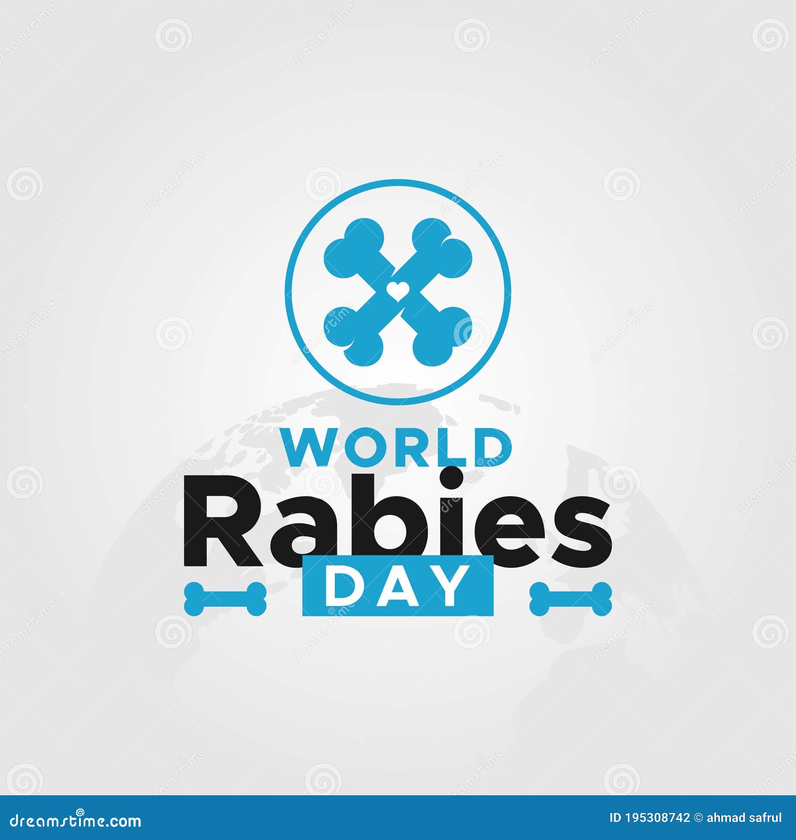 World Rabies Day Vector Design Illustration Stock Vector - Illustration ...