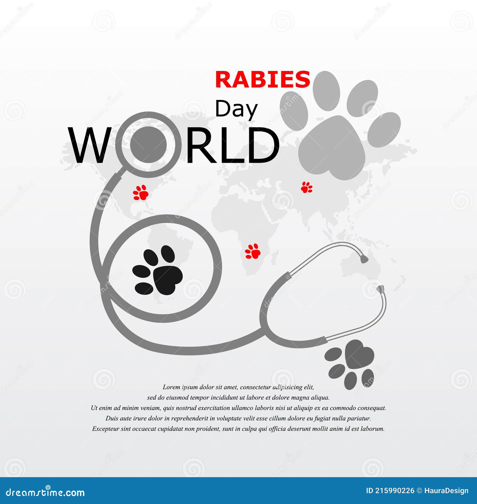 World Rabies Day Vector Illustration Design Stock Vector - Illustration ...