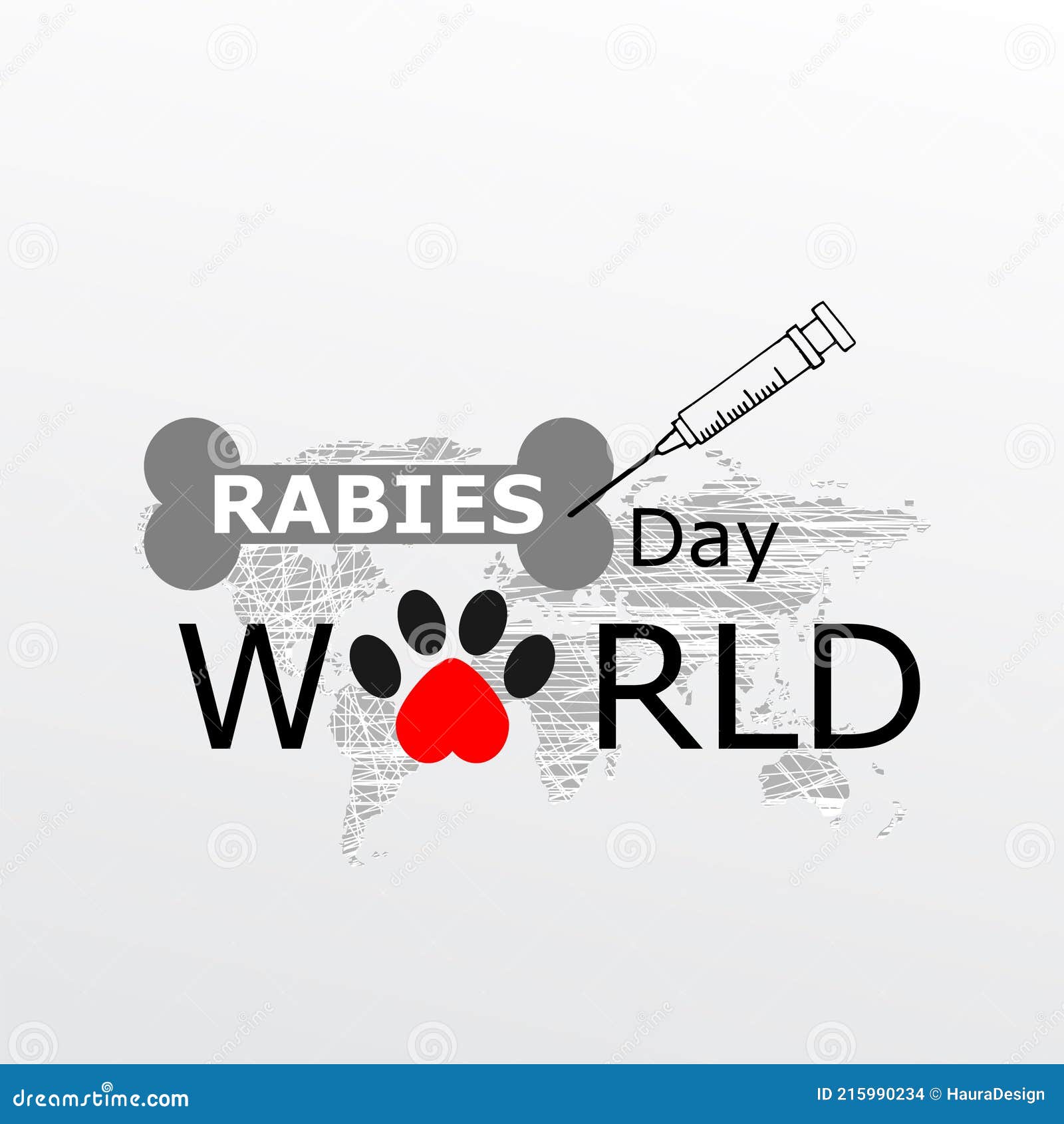 World Rabies Day Vector Illustration Design Stock Vector - Illustration ...