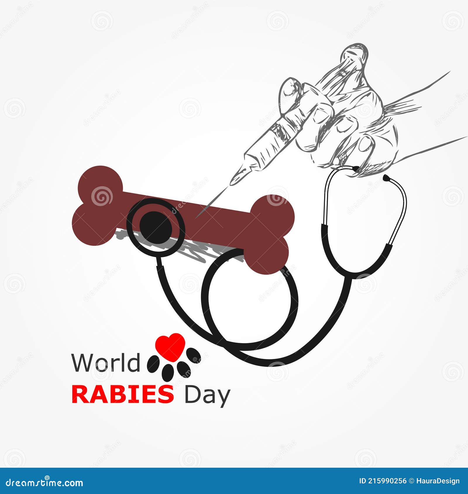 World Rabies Day Vector Illustration Design Stock Vector - Illustration ...