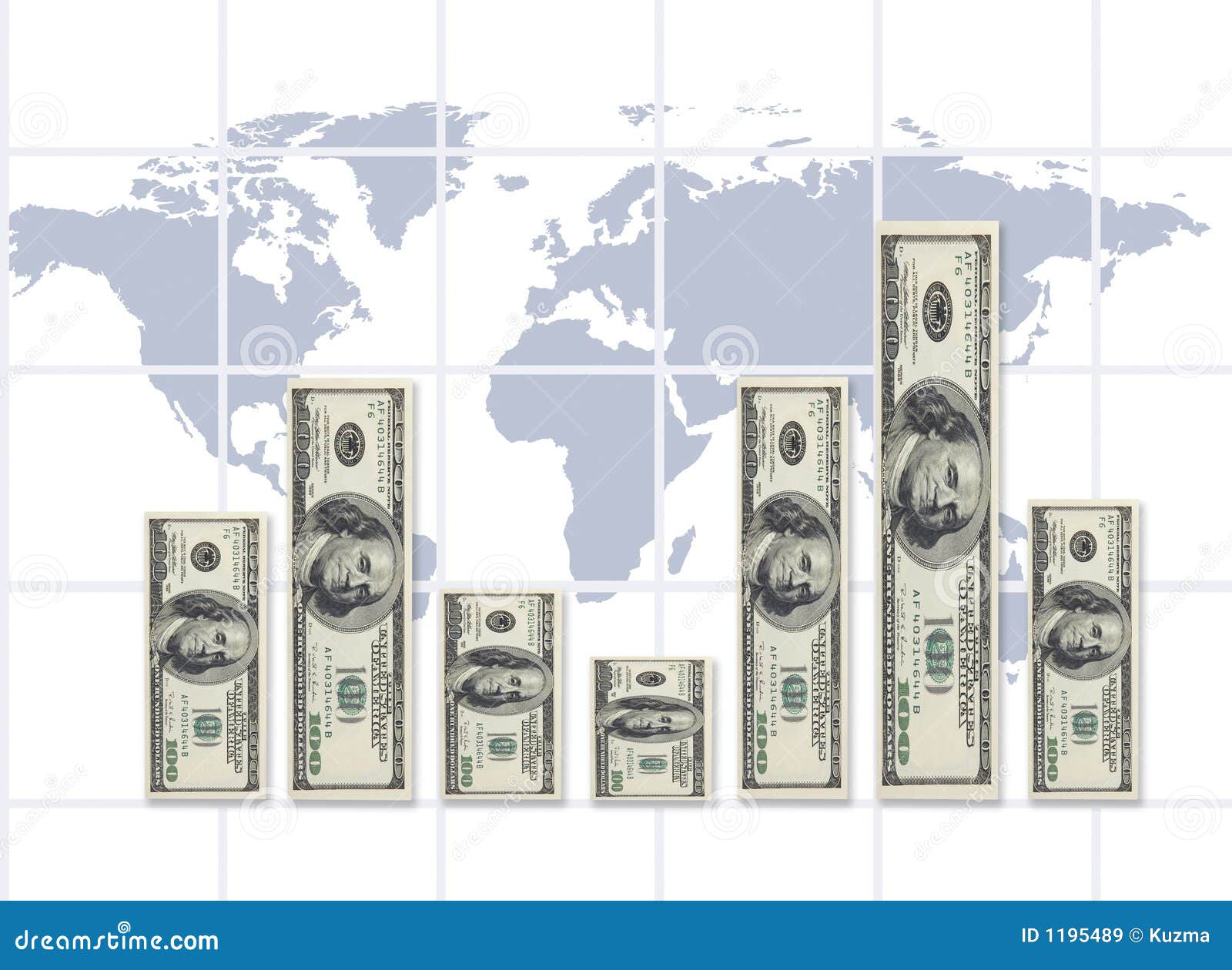 World Rate of Exchange(money Concept) Stock Illustration - Illustration ...