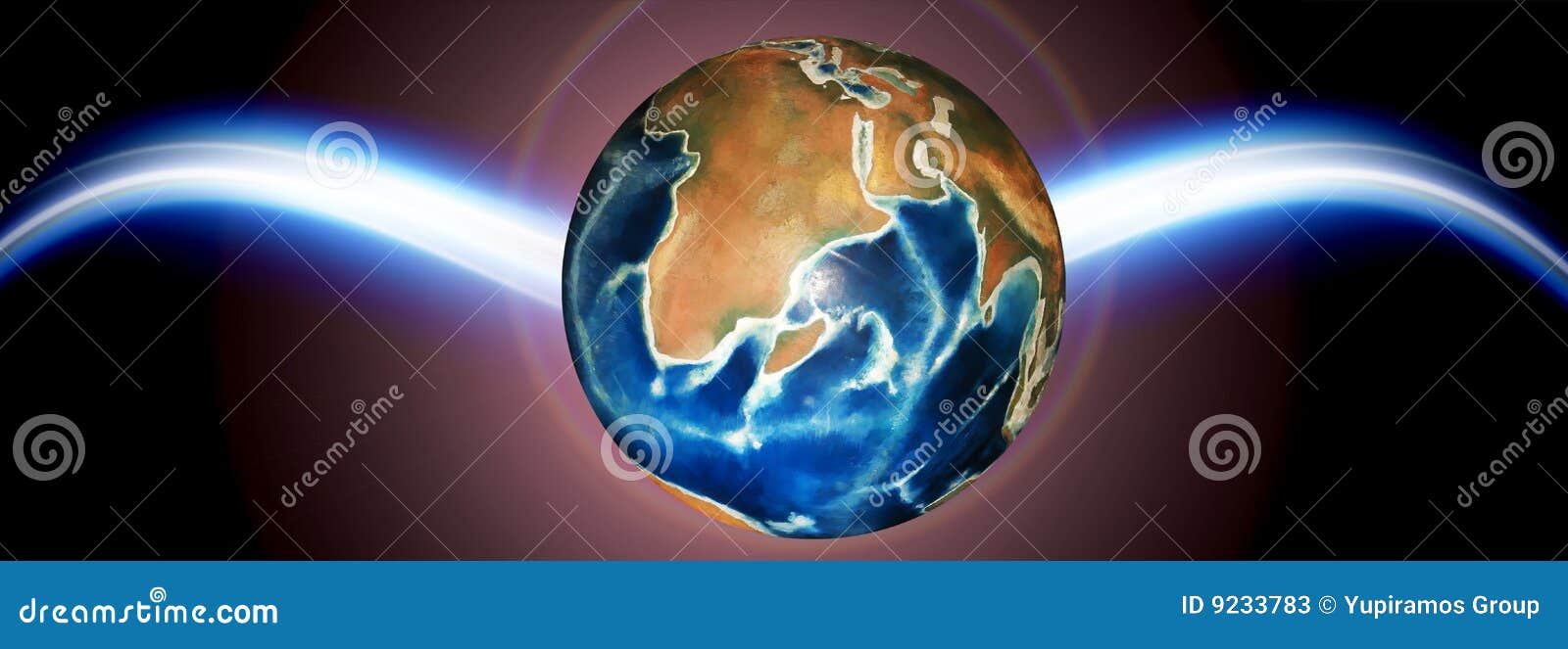 World ray stock illustration. Illustration of earth, abstract - 9233783