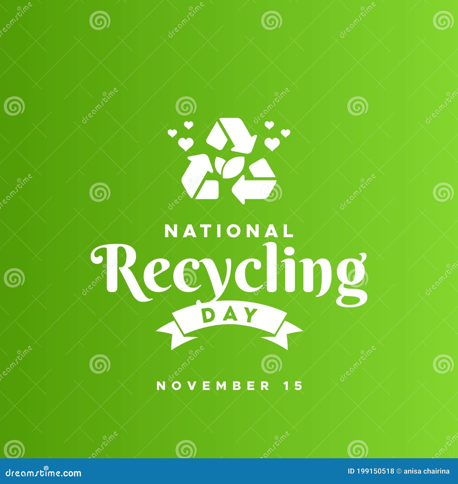 World Recycling Day Vector Design Illustration for Banner and ...