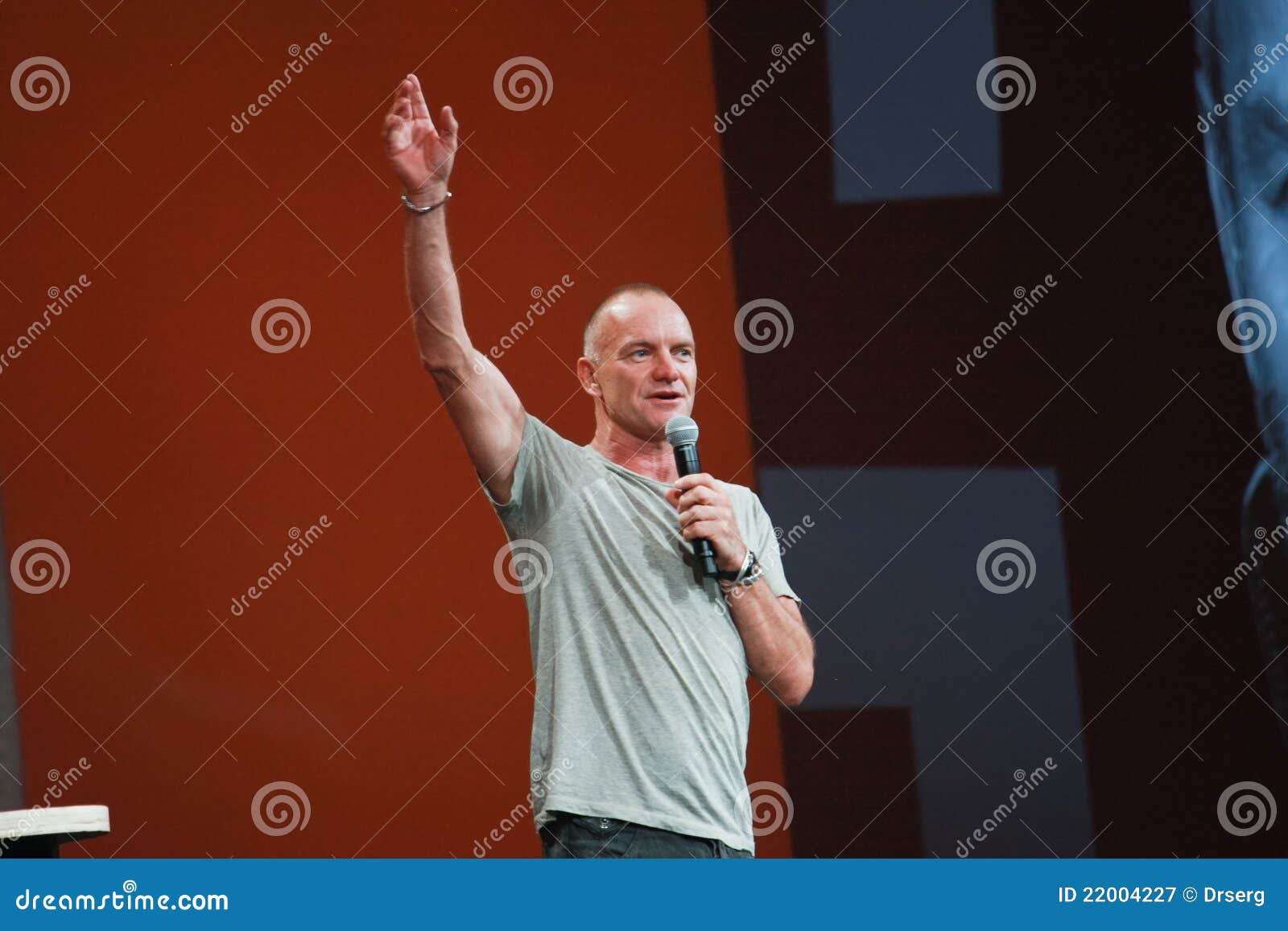 World-renowned Grammy-winning Musician Sting Editorial Photography ...