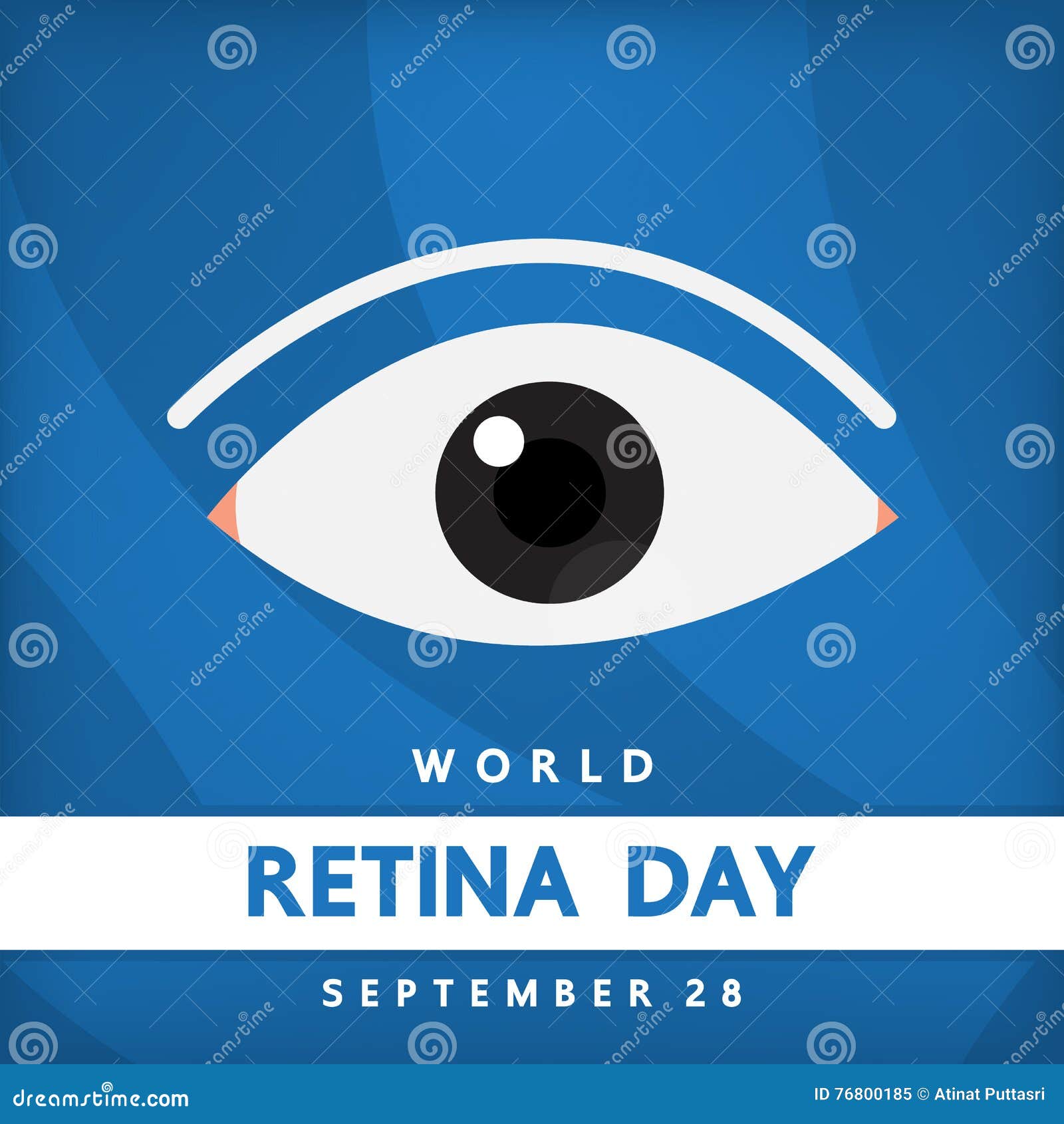 World retina day , stock vector. Illustration of sight - 76800185