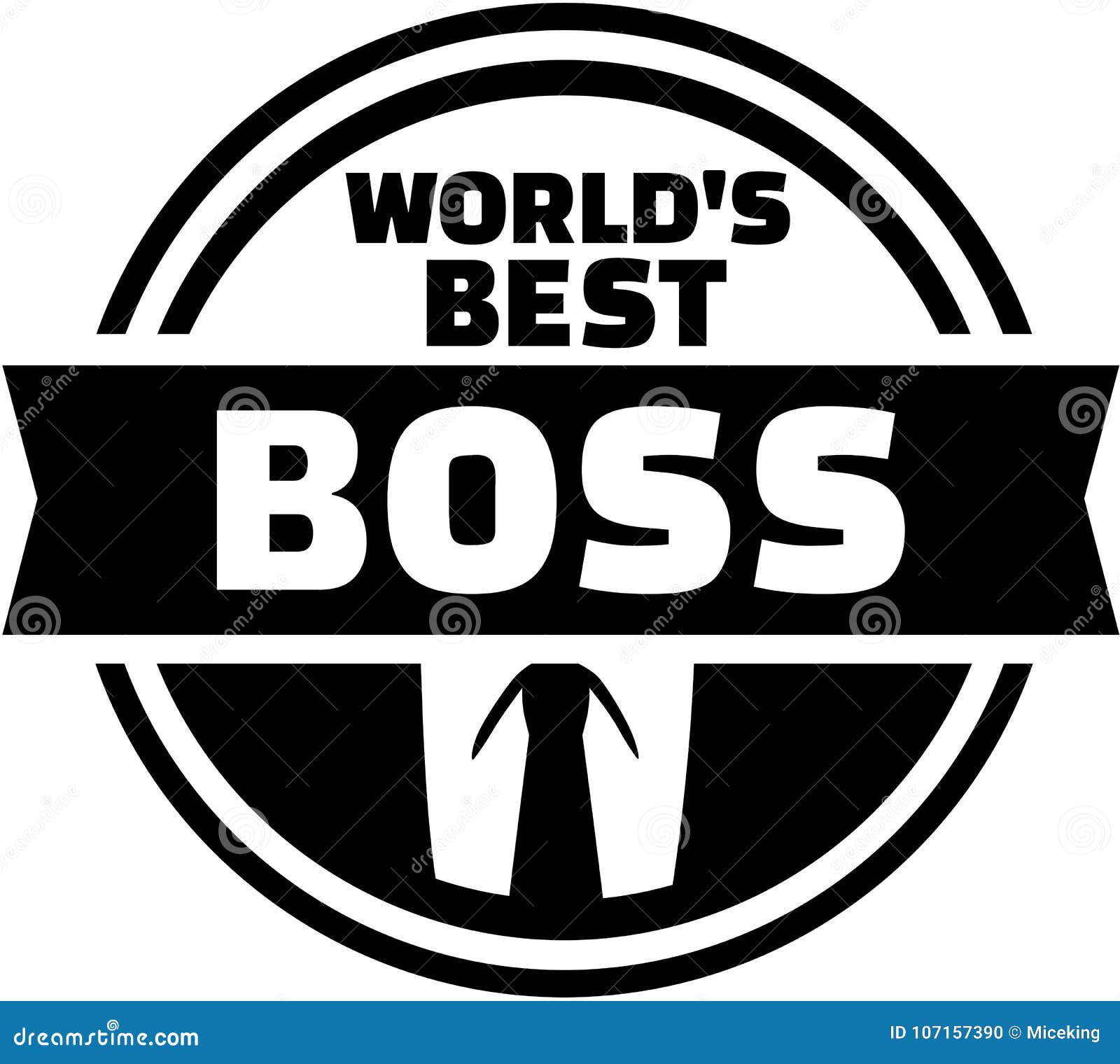 World`s best boss button stock vector. Illustration of work - 107157390