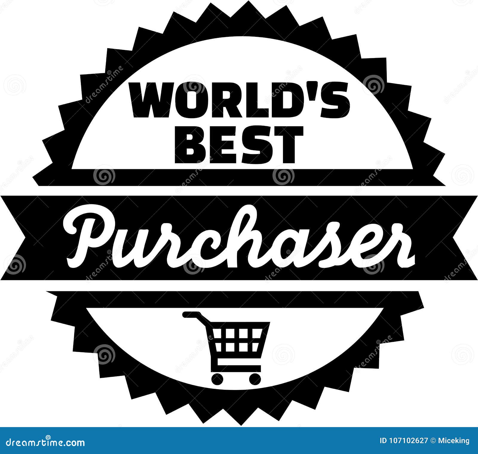 World S Best Purchaser Button Stock Vector - Illustration of commerce ...
