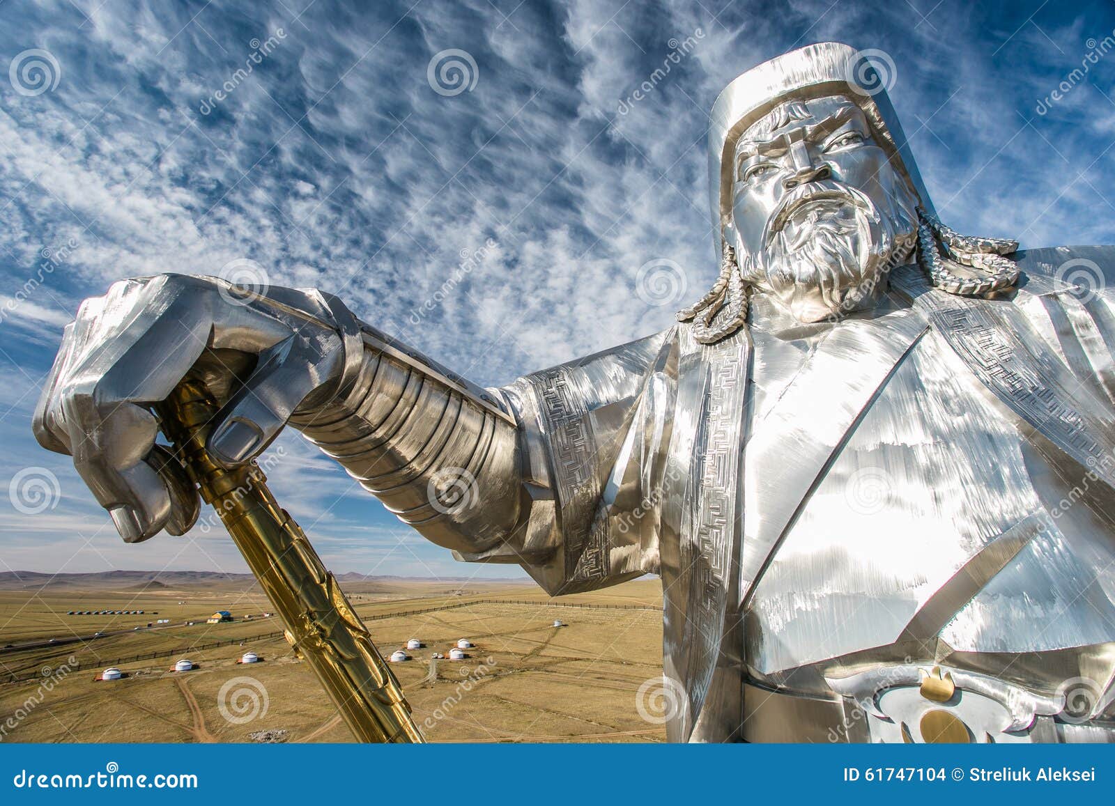 The World S Largest Statue of Genghis Khan Stock Photo - Image of ...