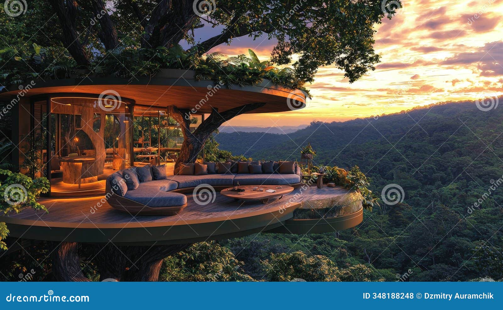 The World S Most Luxurious Jungle Hotel Stock Photo - Image of ...