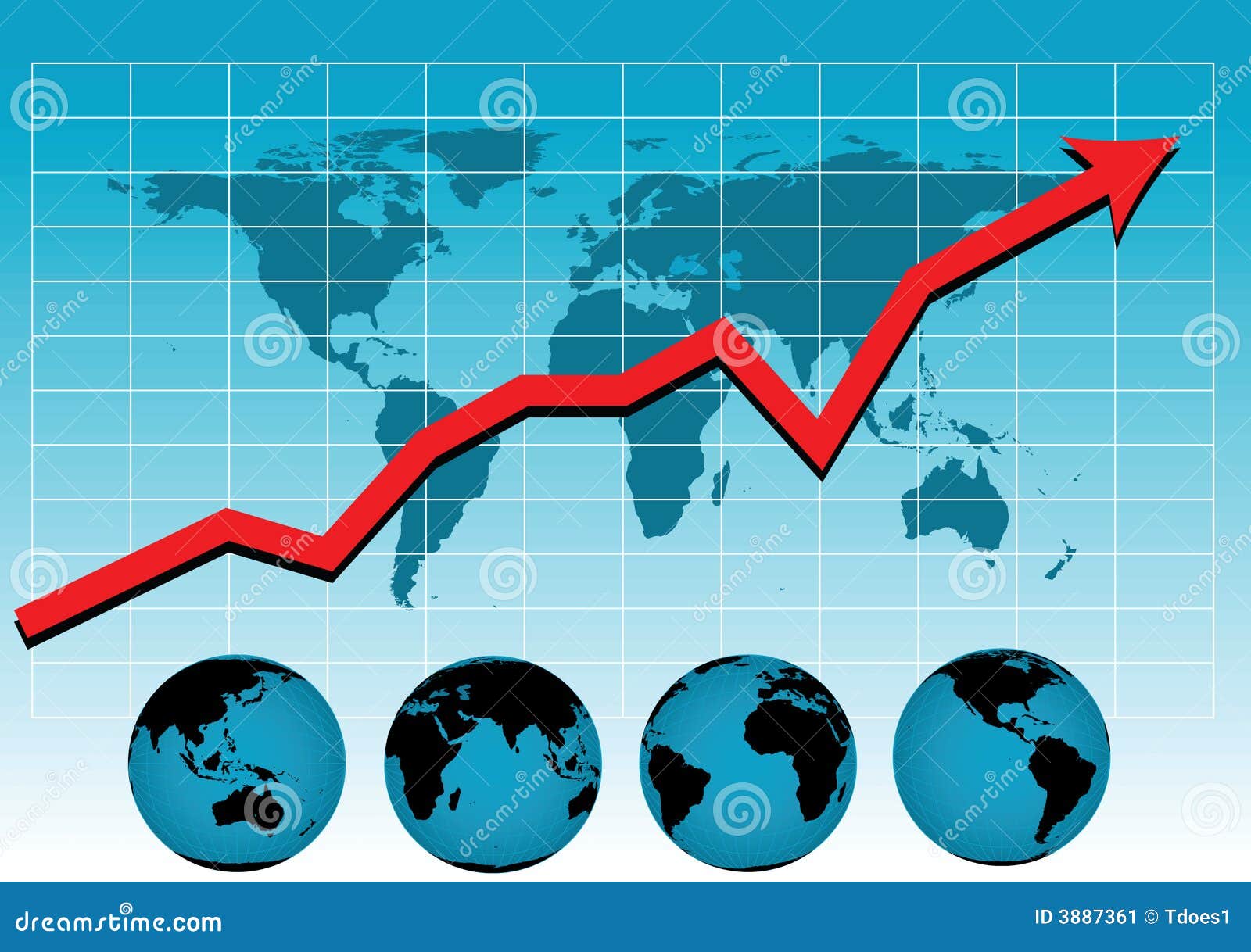 World sales chart vector stock vector. Illustration of chart - 3887361