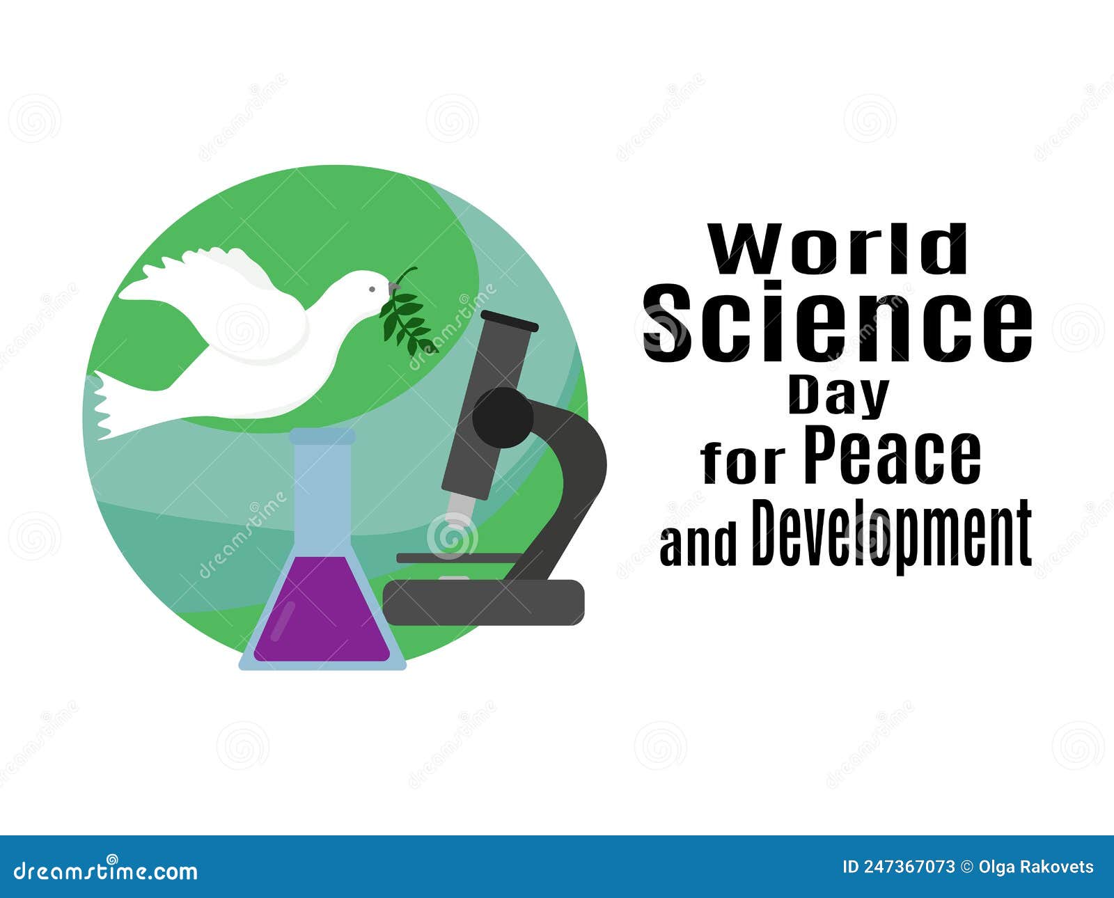 World Science Day for Peace and Development, Idea for Poster, Banner ...