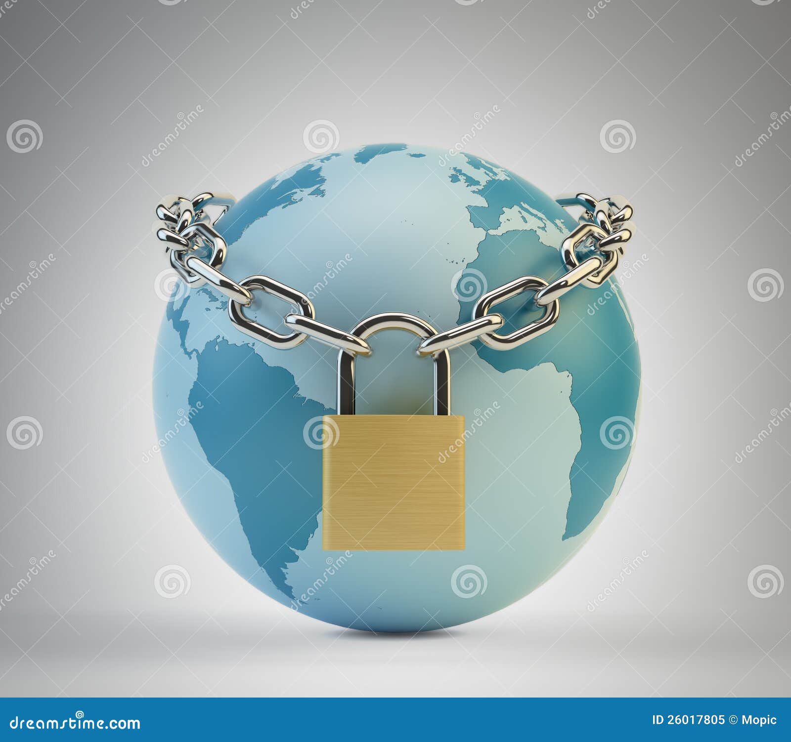 World security concept stock illustration. Illustration of access ...